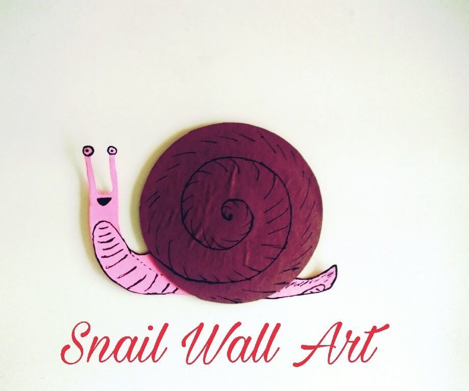 Old CD Snail Wall Art : 5 Steps - Instructables