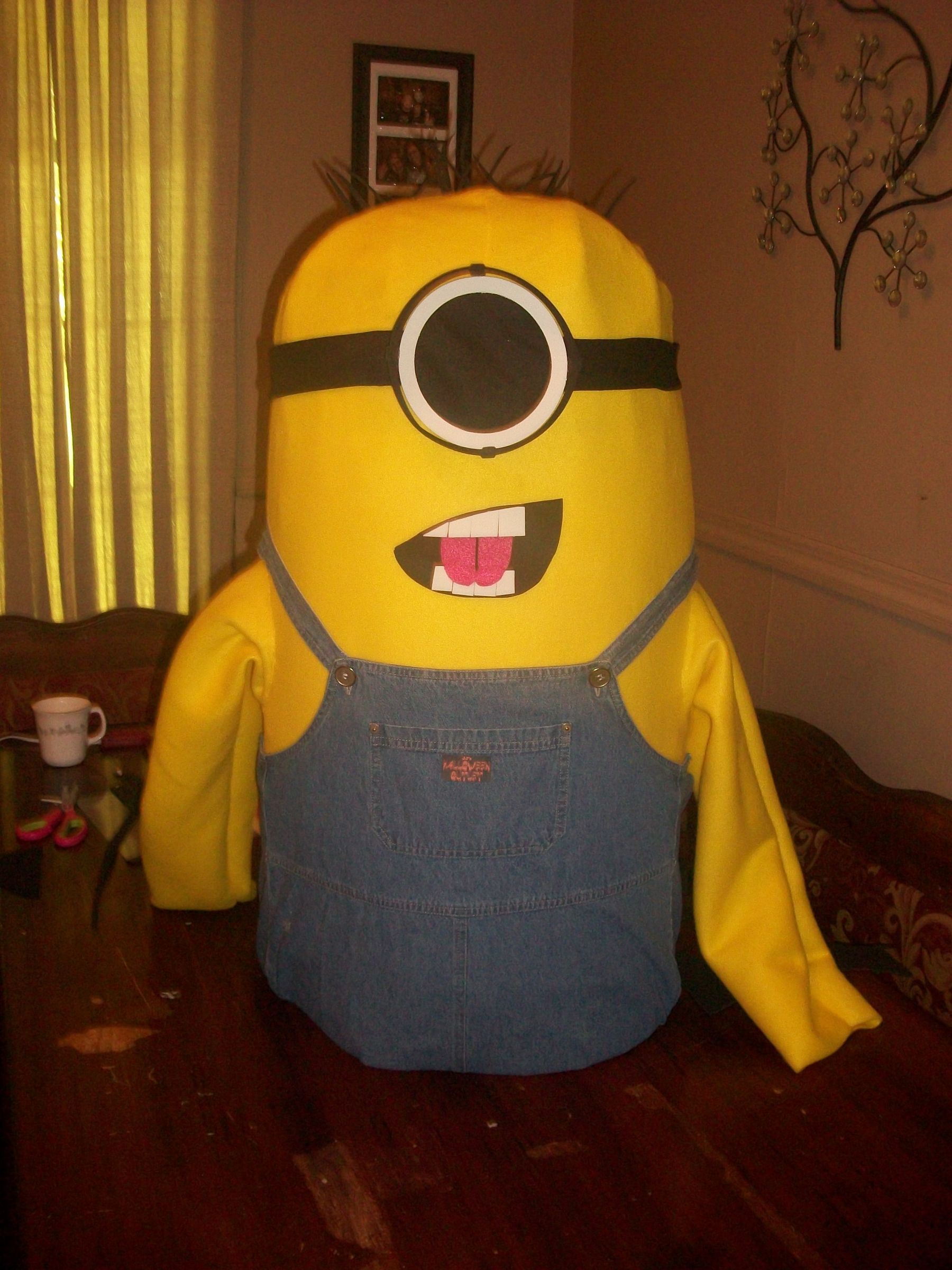 DIY Minion Halloween Mascot Costume : 7 Steps (with Pictures ...