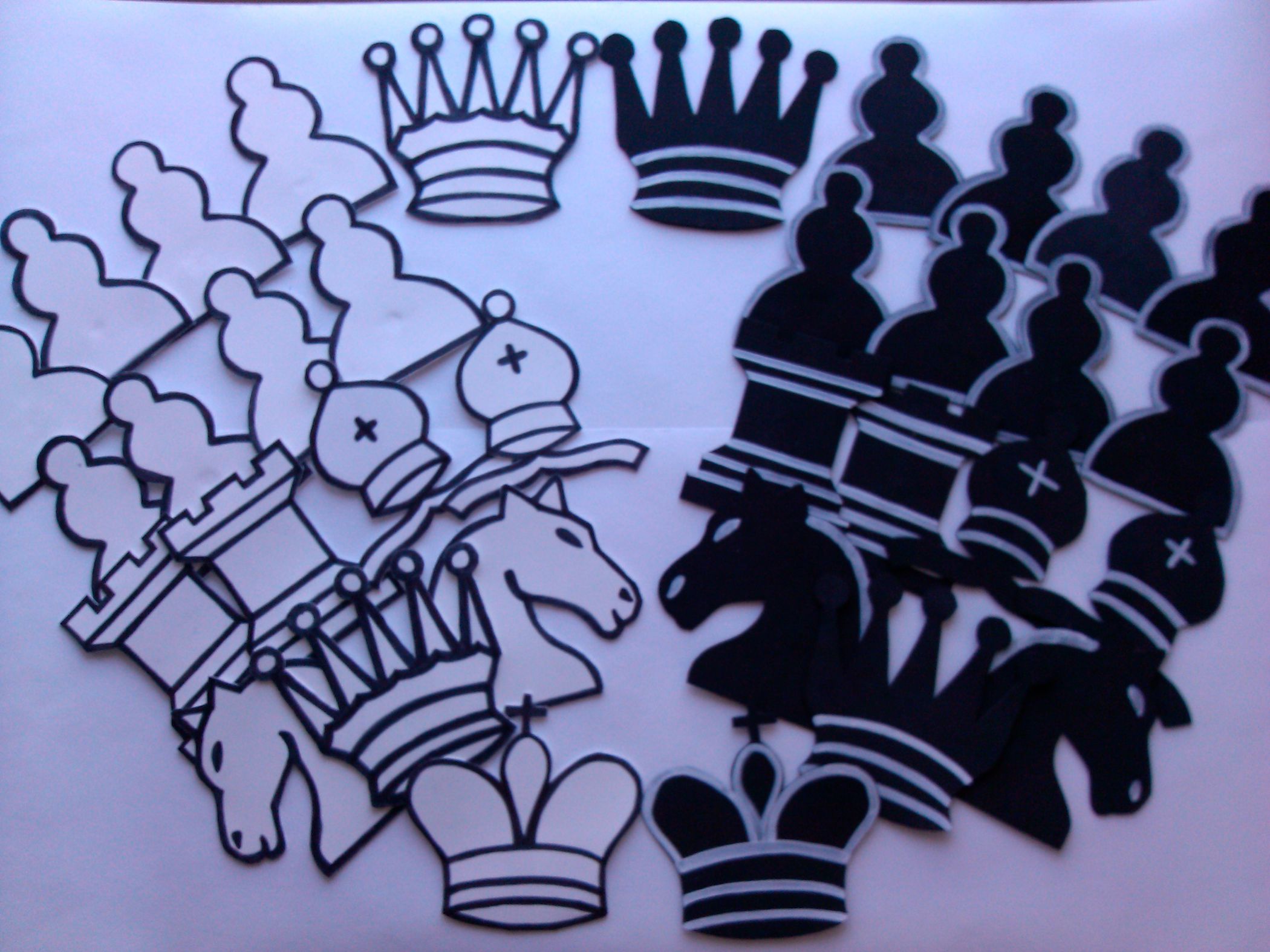 Inexpensive Human Chess Set for After-School Club : 5 Steps (with ...