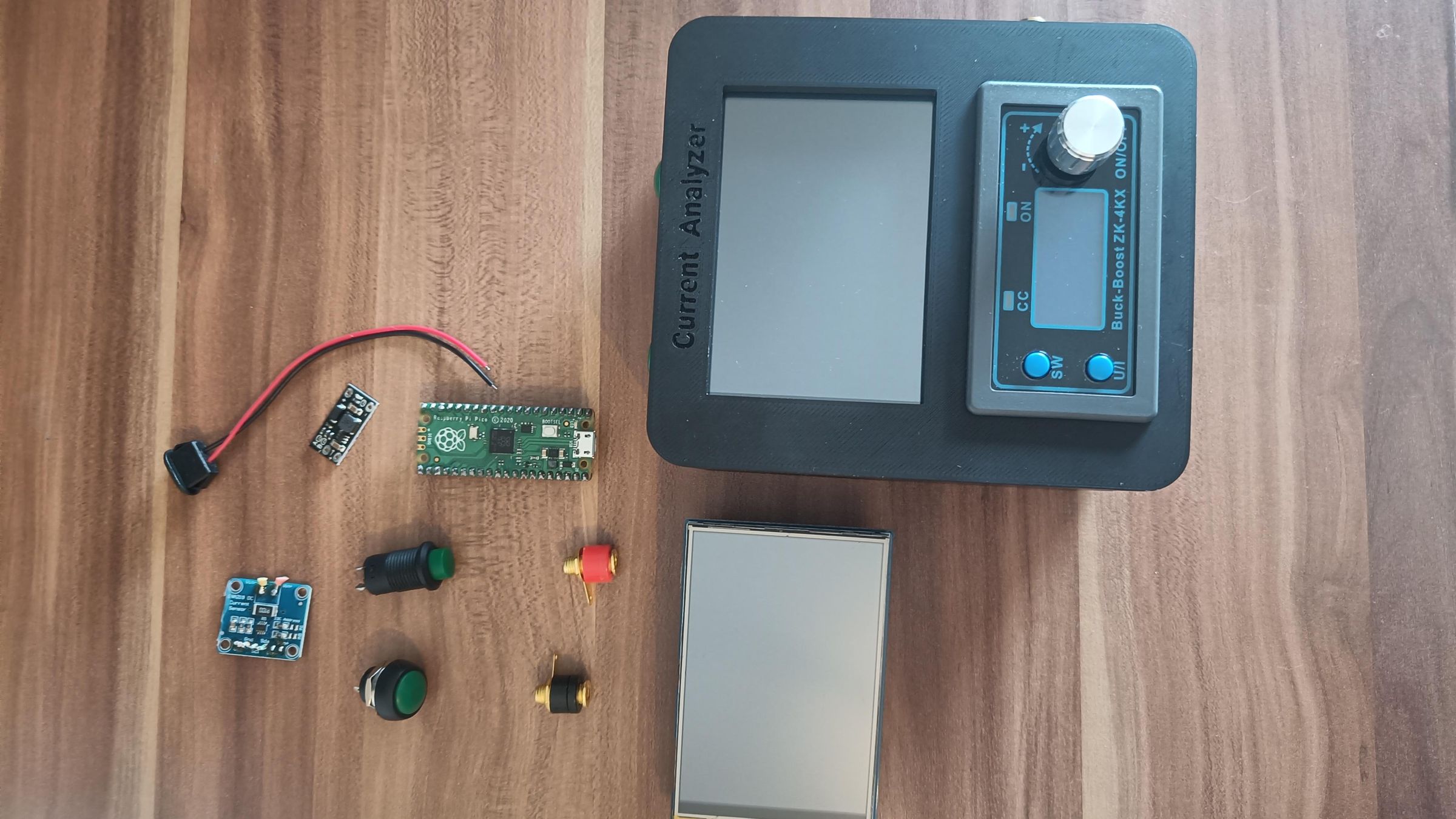 Graphical Current Analyzer With Adjustable Voltage Source : 4 Steps ...