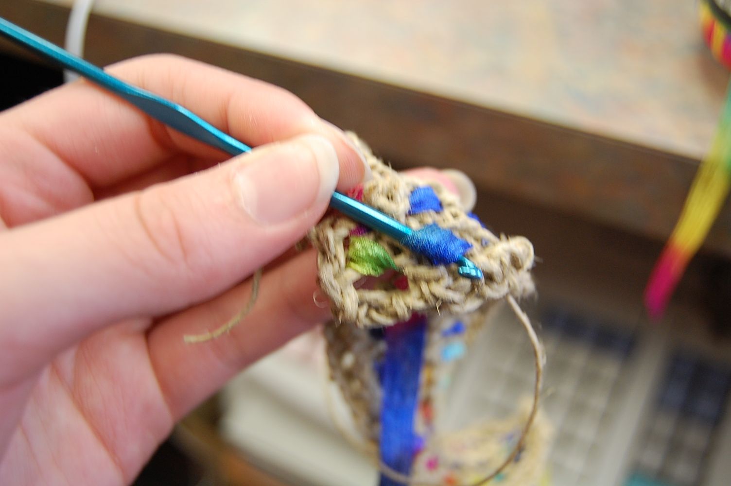 Hemp and Ribbon Crochet Jewelry : 5 Steps - Instructables