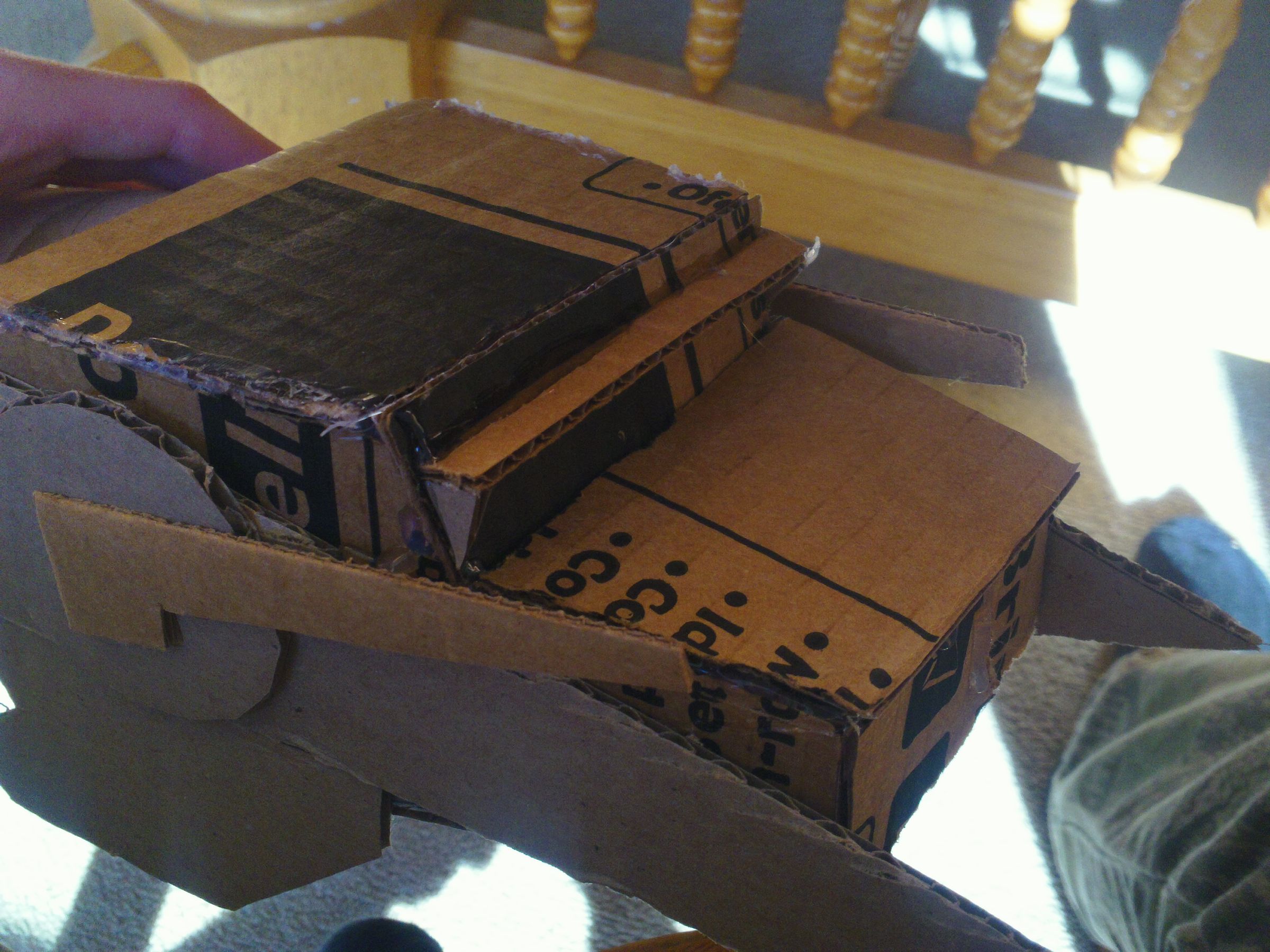 Cardboard AT-AT Walker Table : 9 Steps (with Pictures) - Instructables