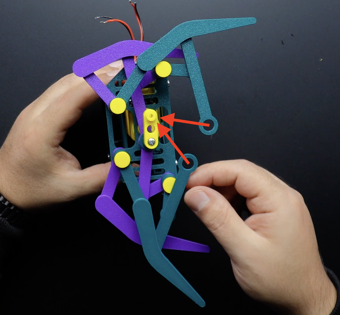 3D Printed Theo Jansen Style Octopod Robot (Arduino Based) : 7 Steps ...