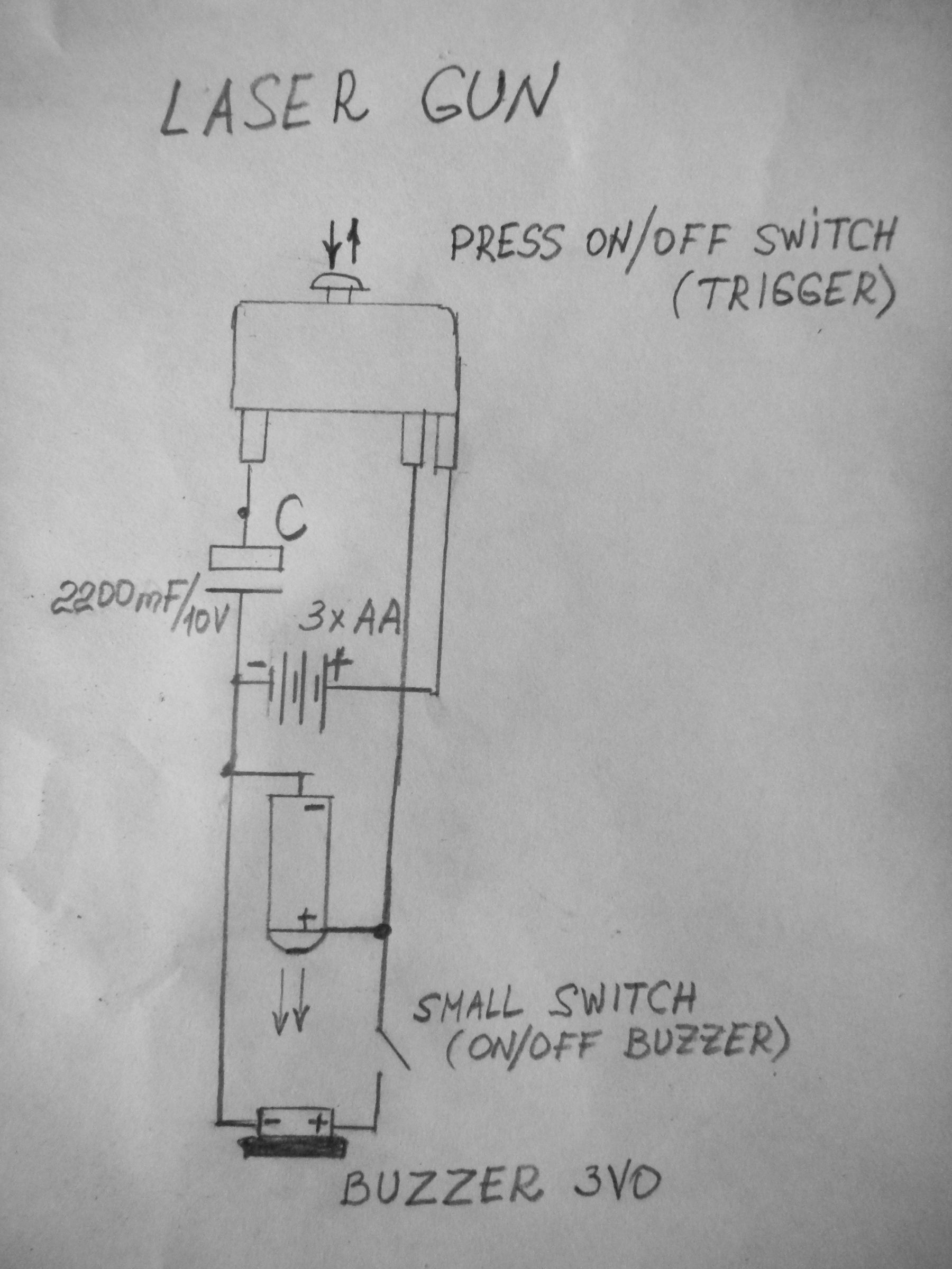 Laser Gun Diagram