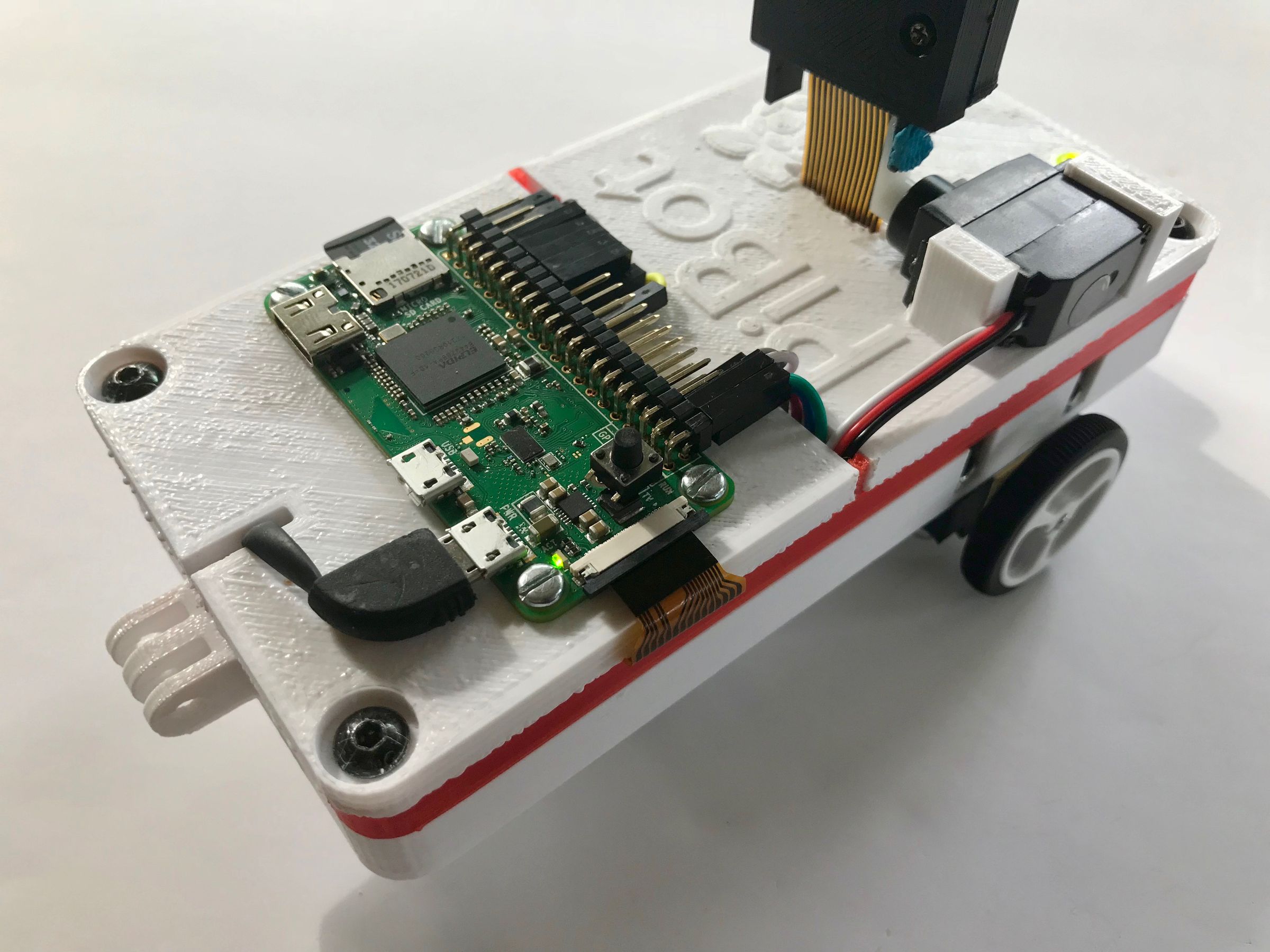 3D Printed Raspberry Pi Zero Robot : 12 Steps - Instructables