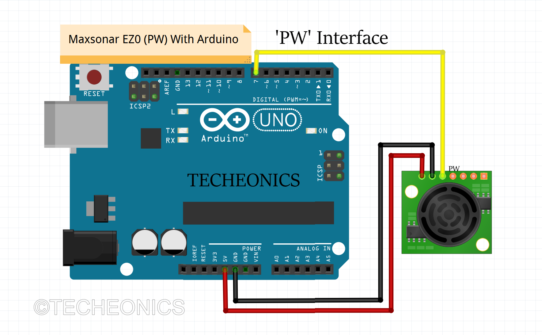 MaxSonar EZ0 Ultrasonics Sensor With Arduino : 6 Steps - Instructables