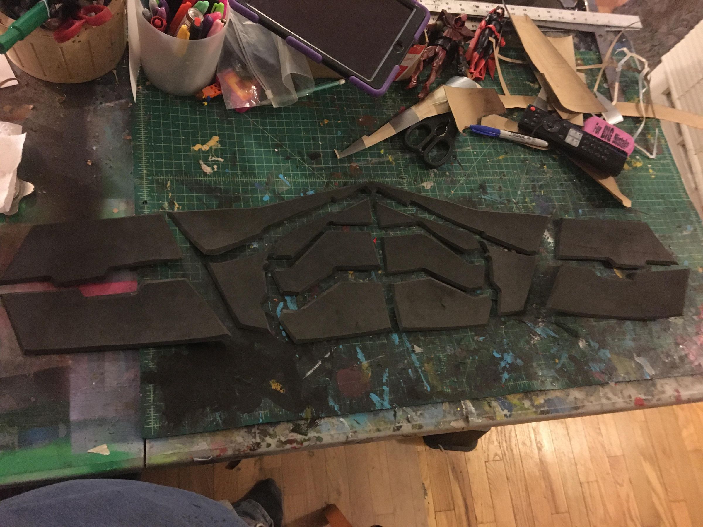 How to Make a DC: "Azrael" Costume : 21 Steps (with Pictures ...