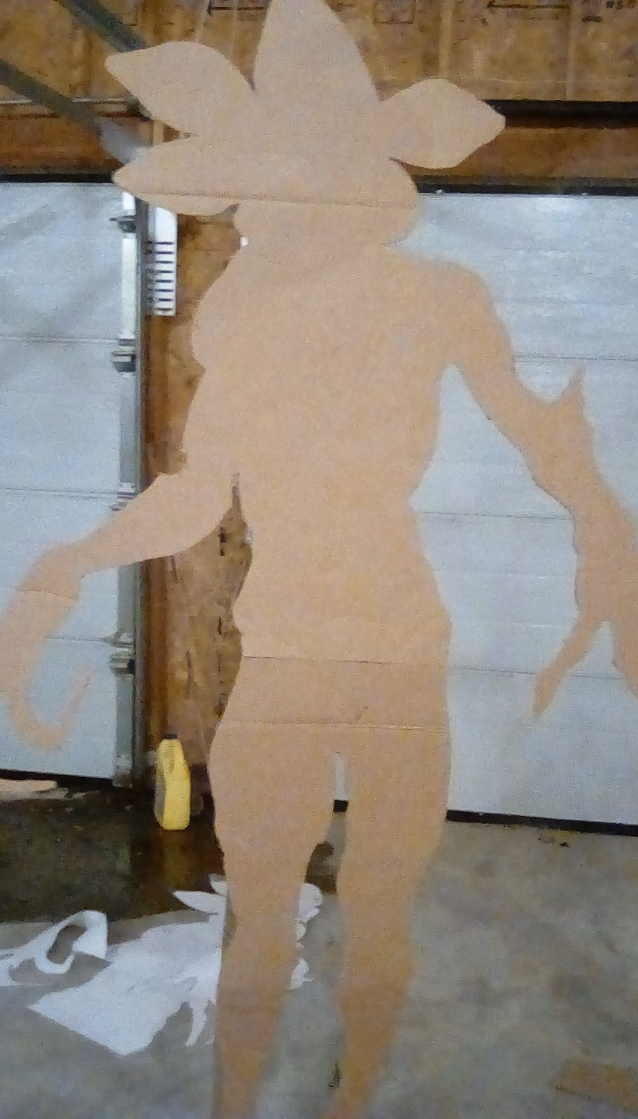 Cardboard Demogorgon Cut Out : 7 Steps - Instructables
