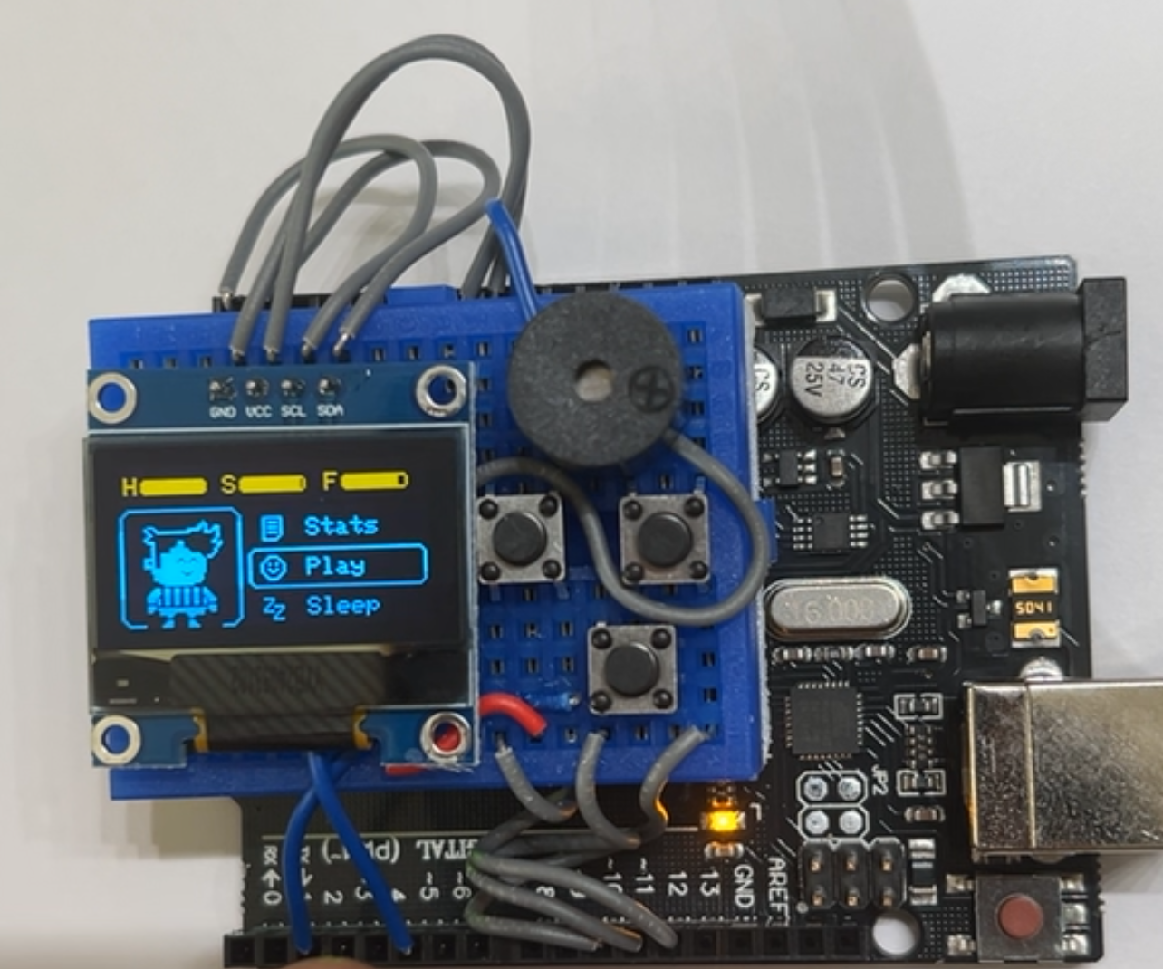 Build a Mini-Sized Arduino Based Tamagotchi : 10 Steps (with Pictures) - Instructables