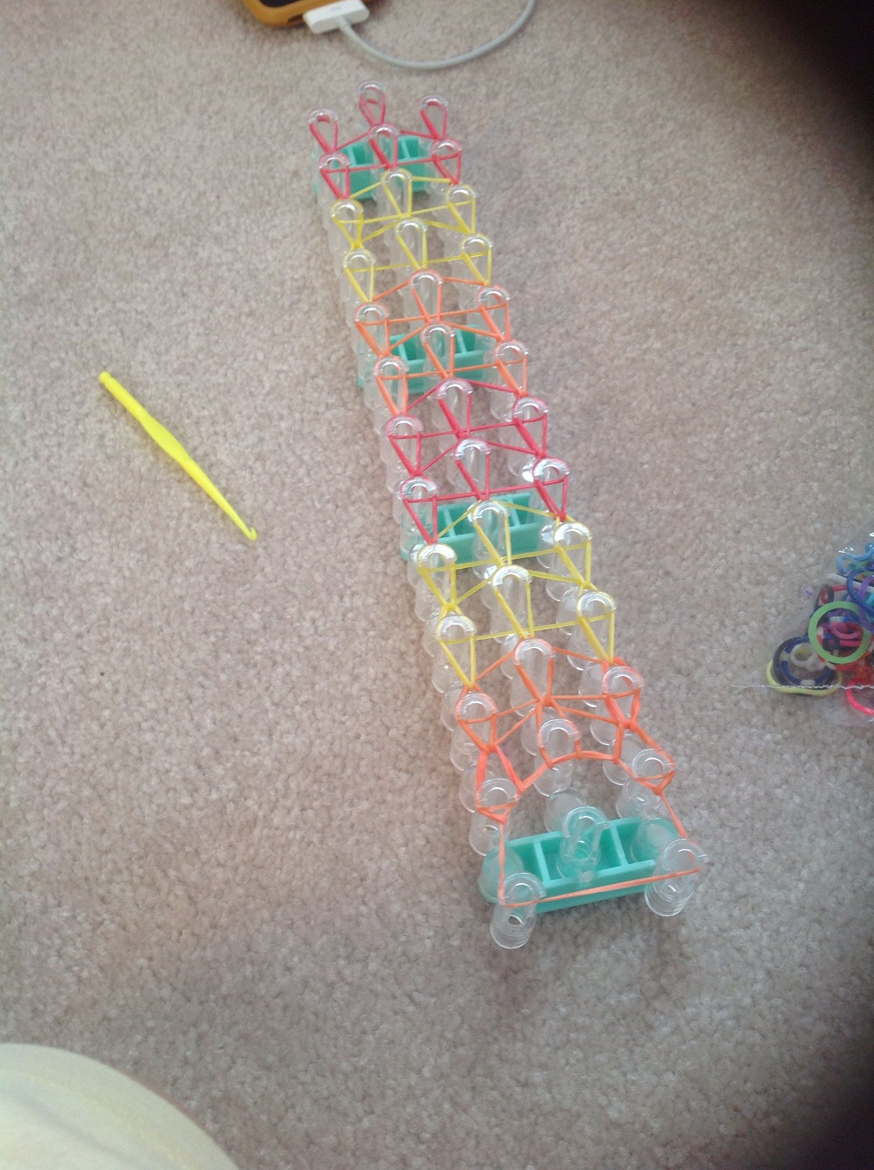 Rainbow Loom Triple Single : 7 Steps (with Pictures) - Instructables