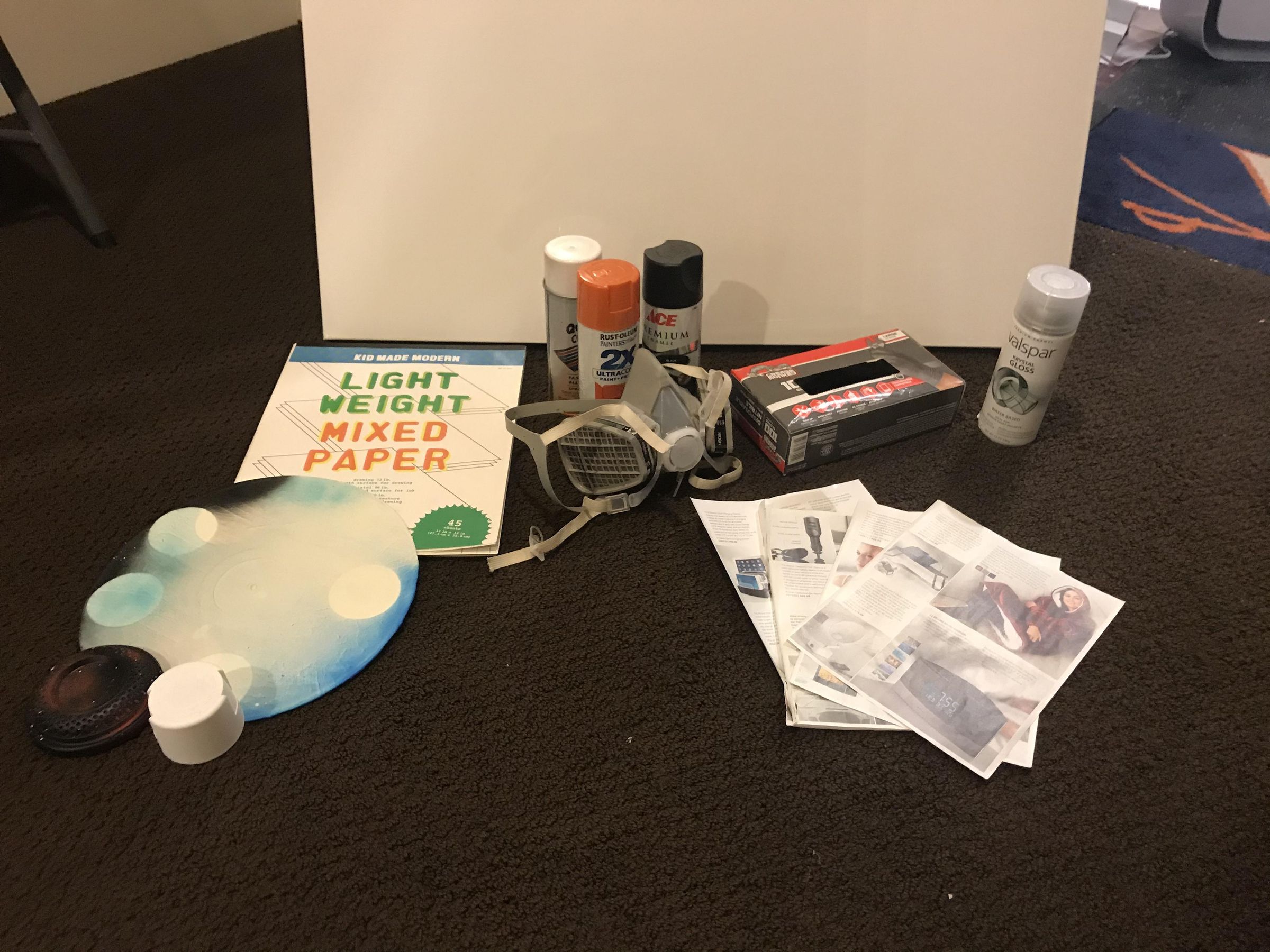 Easy Planet Spray Paint Art : 11 Steps (with Pictures) - Instructables