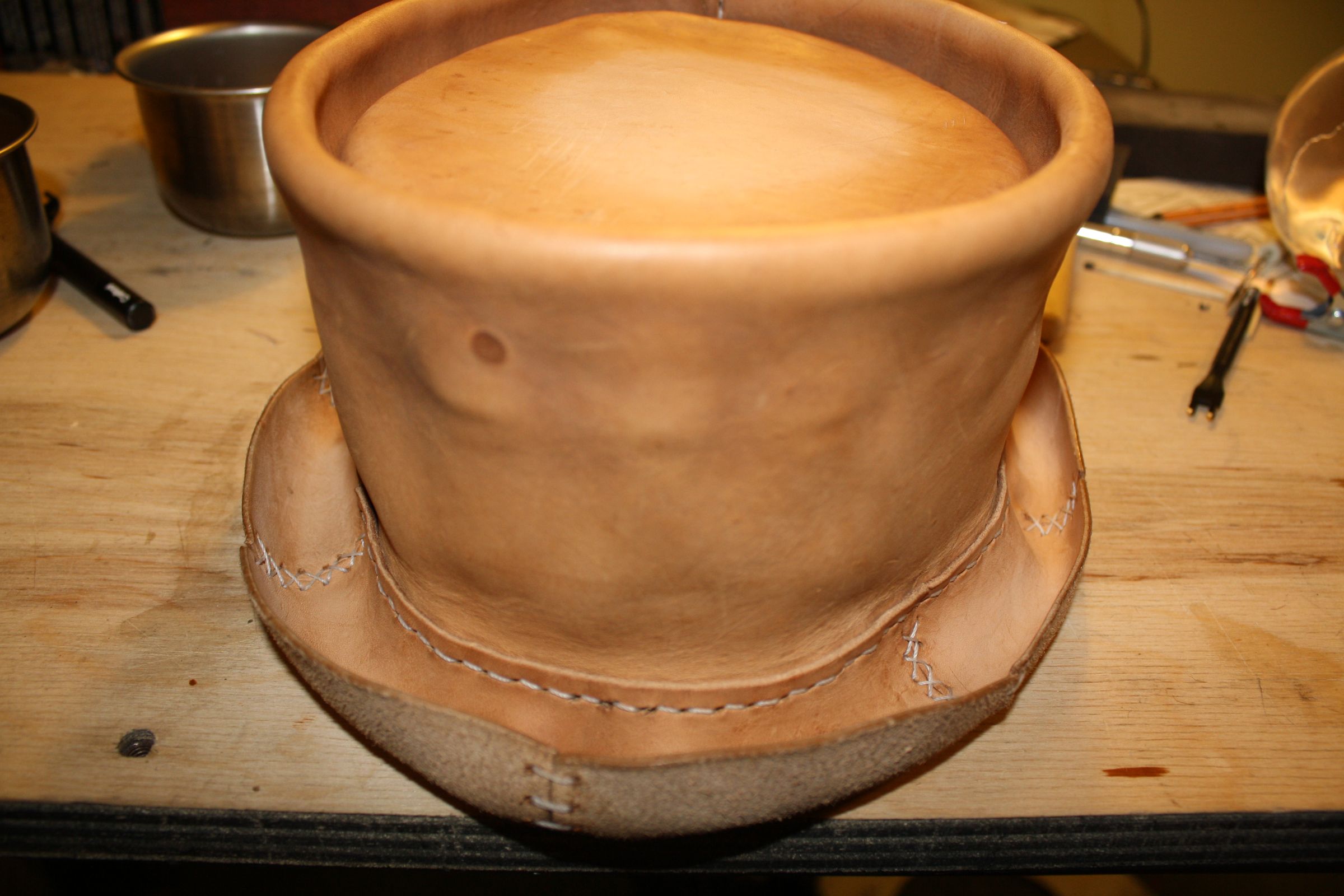How to Make a Leather Hat : 8 Steps (with Pictures) - Instructables