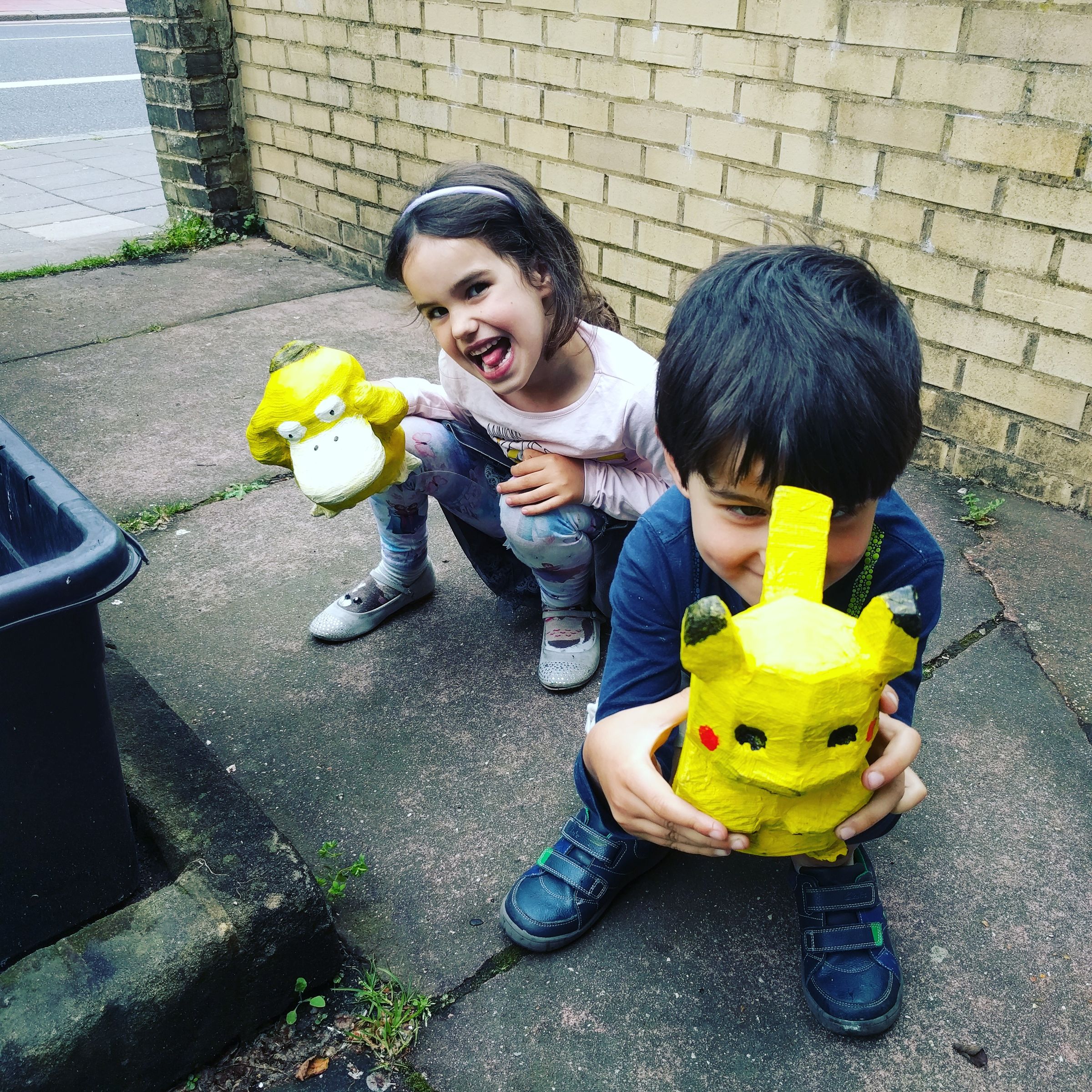 Pokemon GO Models From Scrap Cardboard : 3 Steps - Instructables