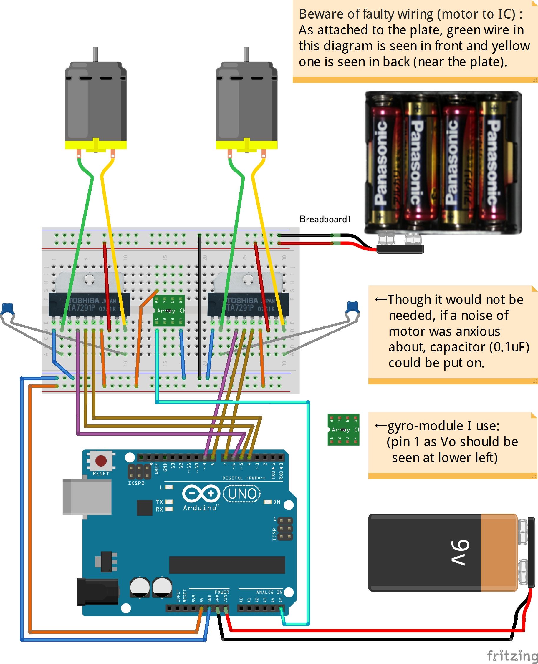 A Simple and Very Easy Inverted Pendulum Balancing Robot : 11 Steps ...