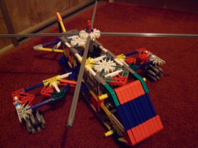 Knex Attack Helicopter : 4 Steps - Instructables