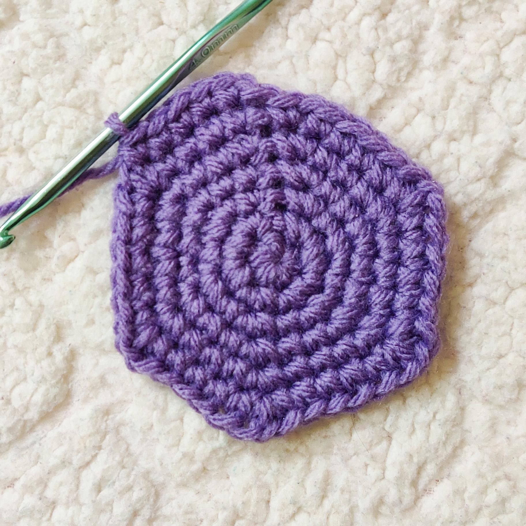Single Crochet Solid Hexagon : 9 Steps (with Pictures) - Instructables
