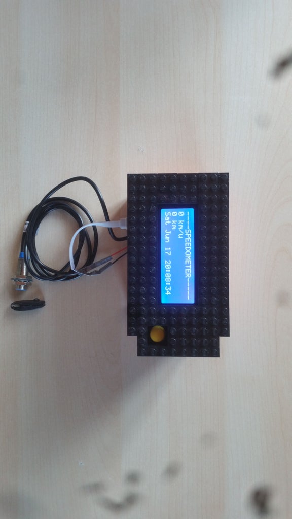 Raspberry Pi Bicycle Speedometer 10 Steps Instructables 0965