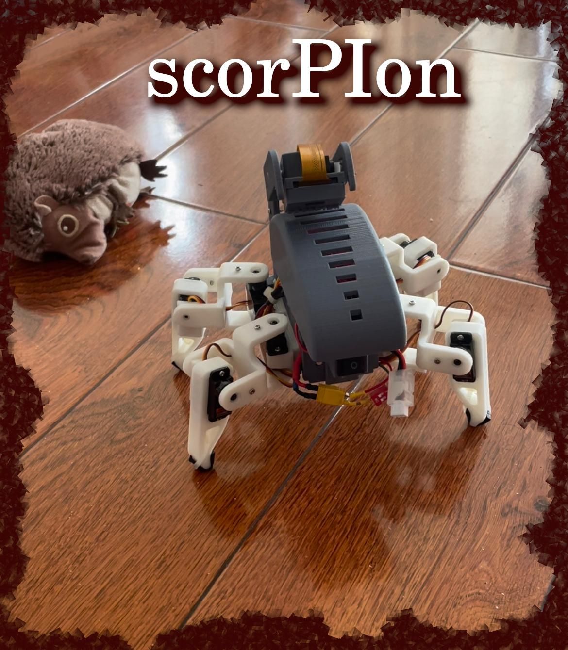 Cute Mechanical ScorPIon Robot : 13 Steps (with Pictures) - Instructables