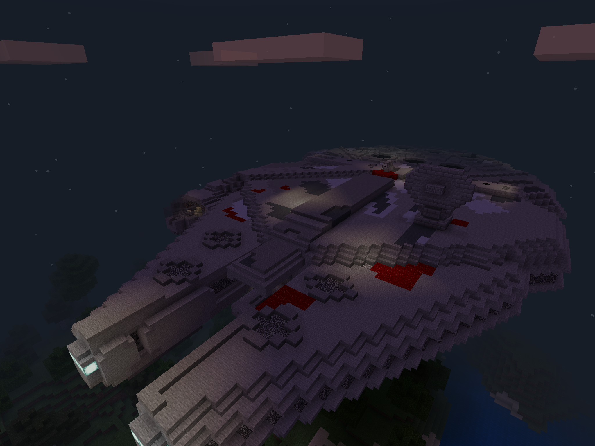 Minecraft - the Millennium Falcon : 7 Steps - Instructables