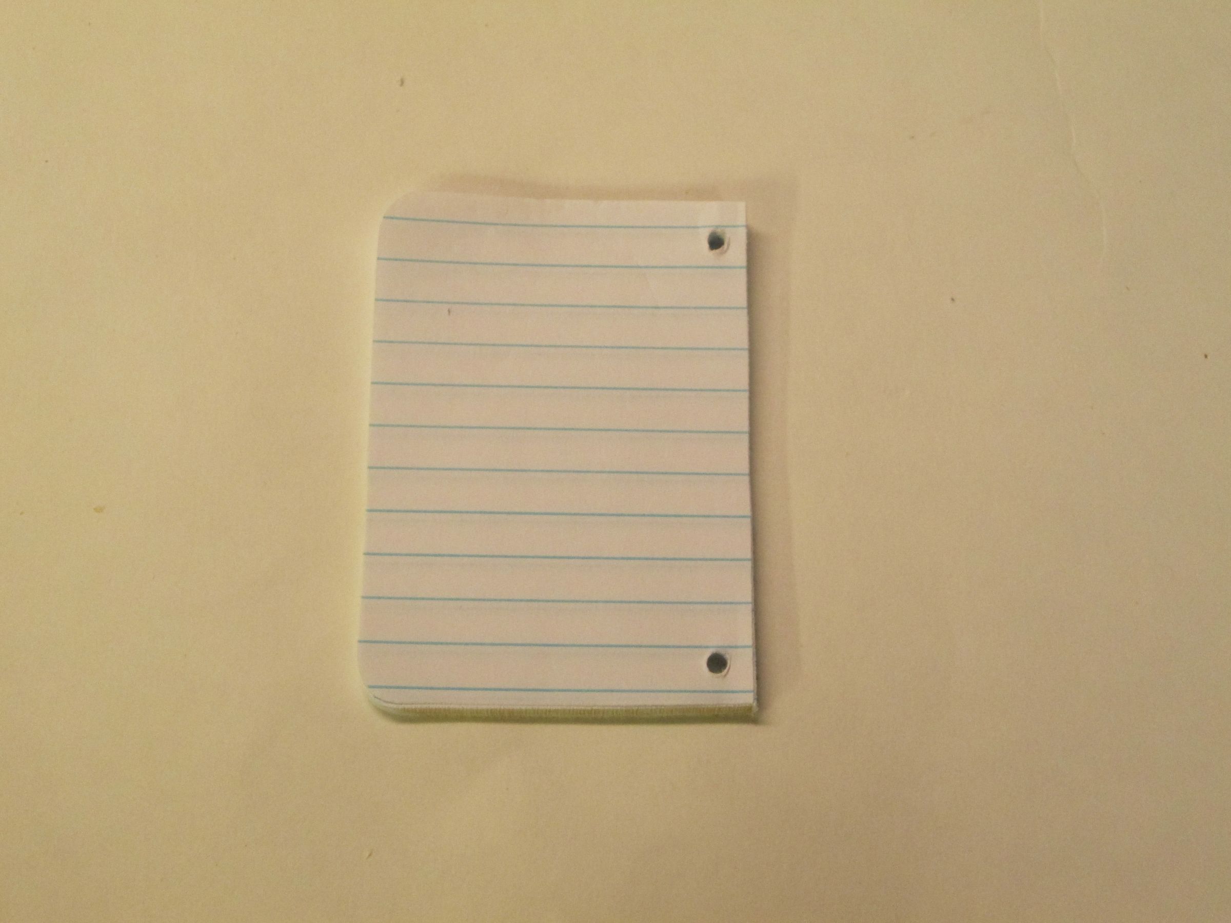 Easy Leather Mini Notepads : 8 Steps (with Pictures) - Instructables