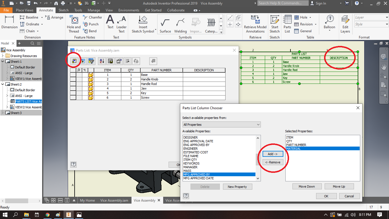 Inventor Assembly, Exploded Assembly, and Materials List : 31 Steps ...