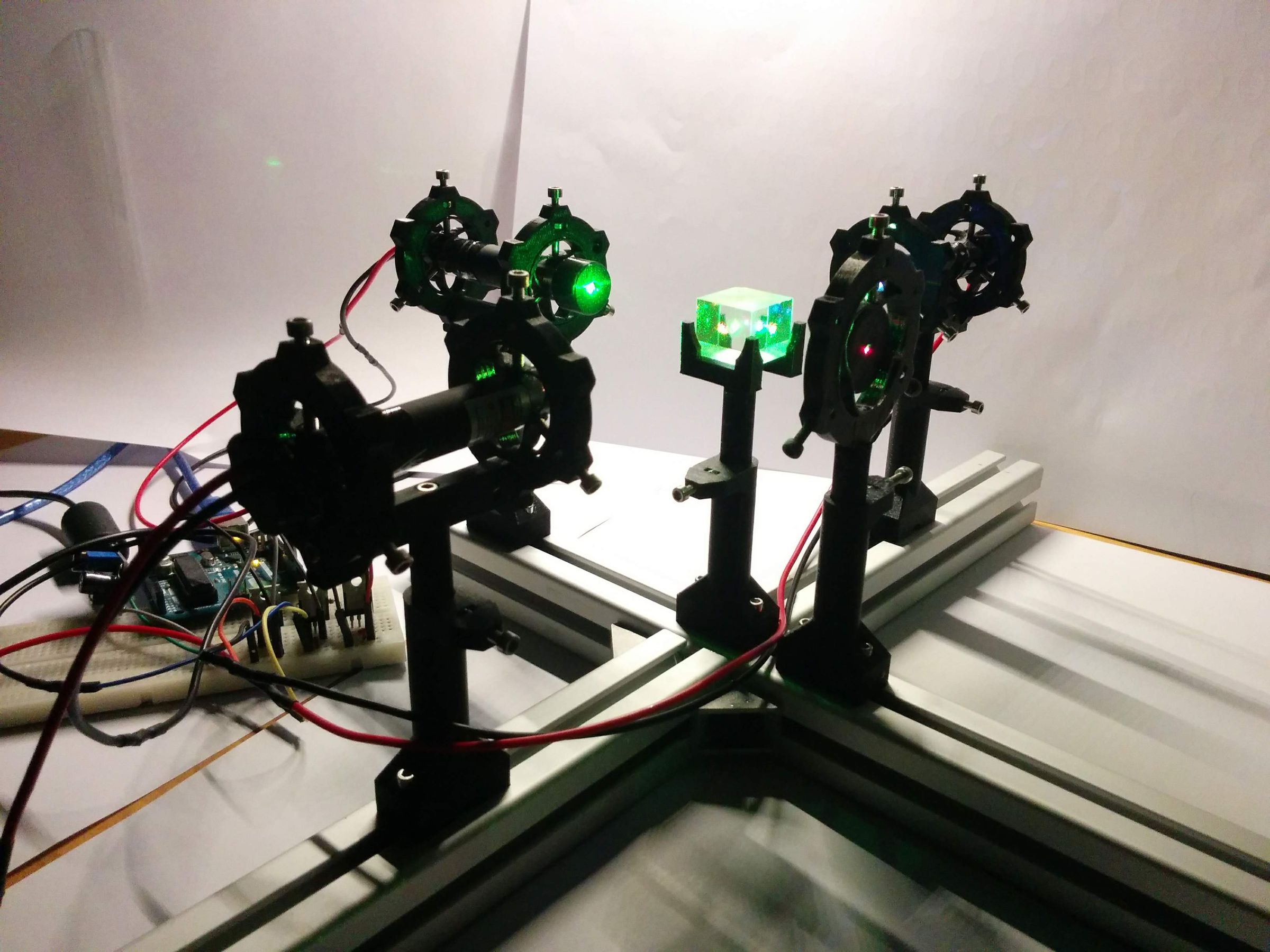 A Laser Beam Combiner With 3d Printed Parametric Optomechanical ...