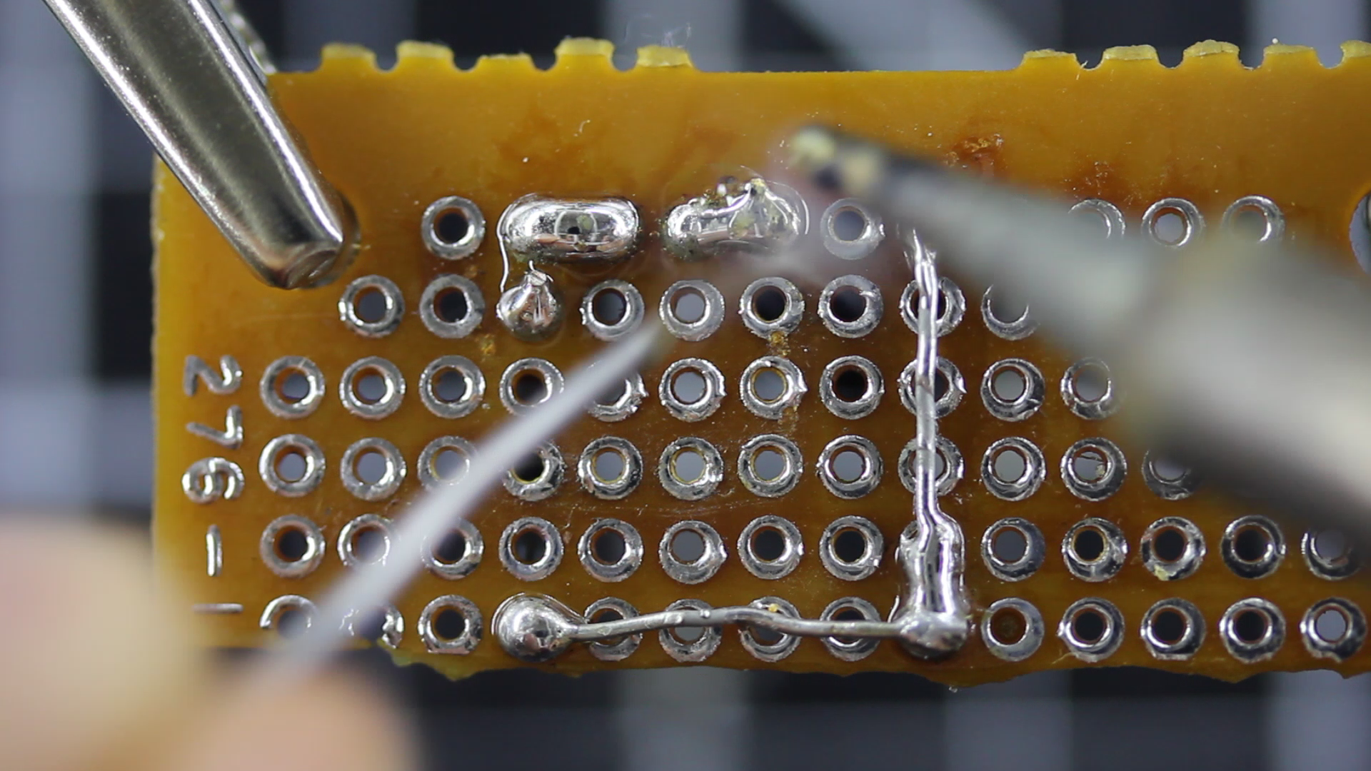 Using Perfboard | Soldering Basics : 14 Steps (with Pictures ...