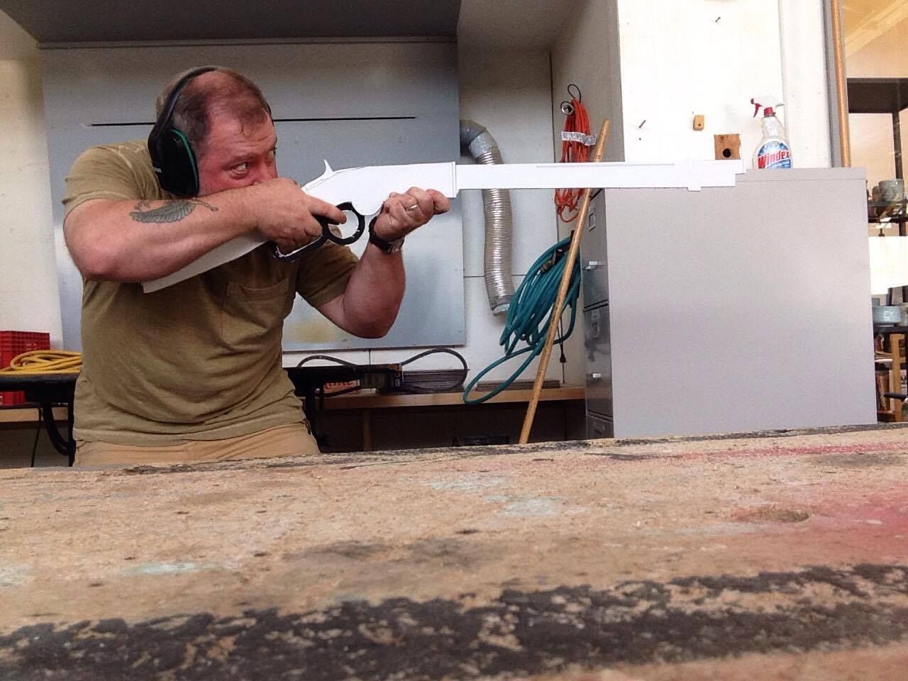Lever Action Rifle Prop : 8 Steps (with Pictures) - Instructables