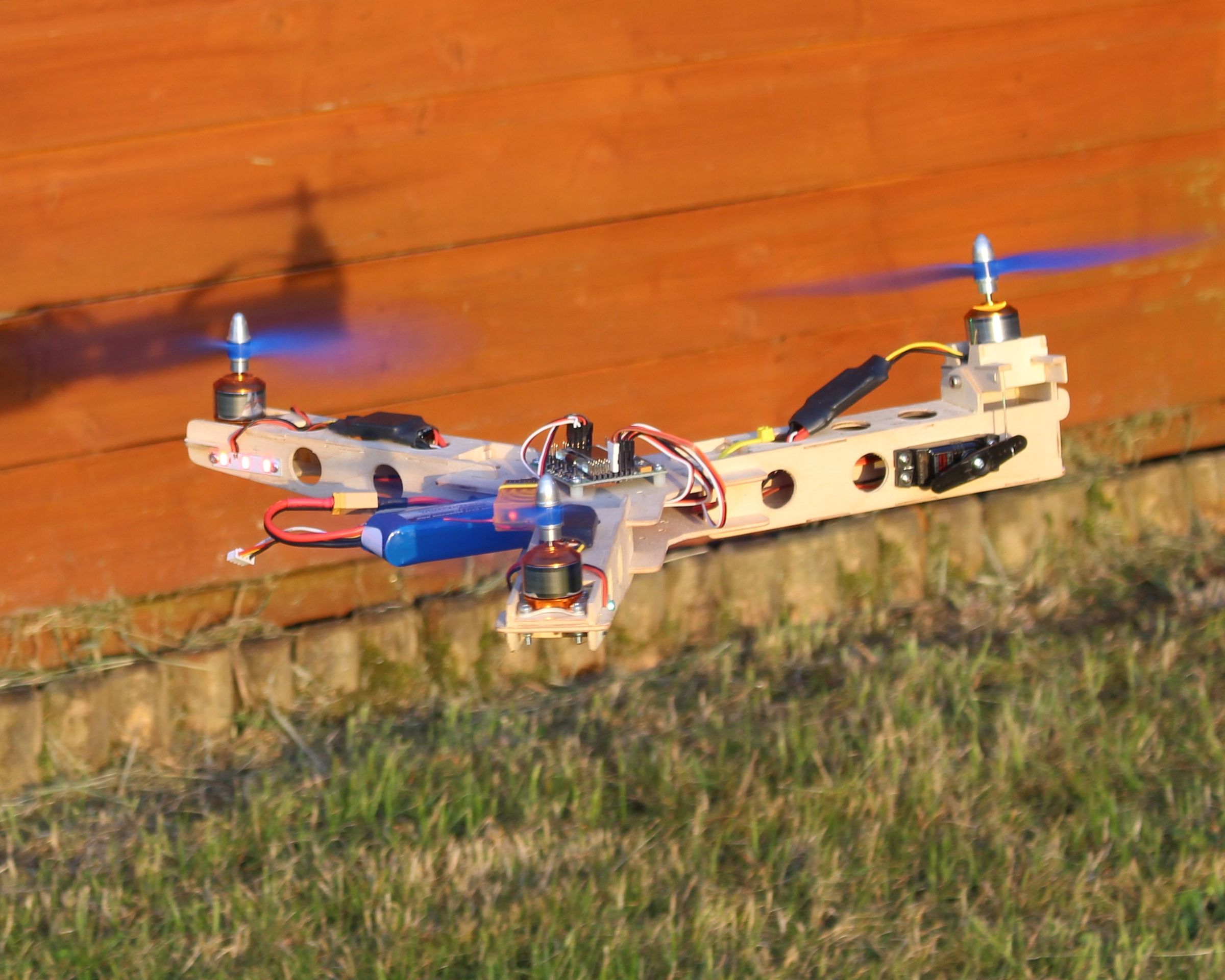 Simple Plywood Tricopter. : 6 Steps (with Pictures) - Instructables