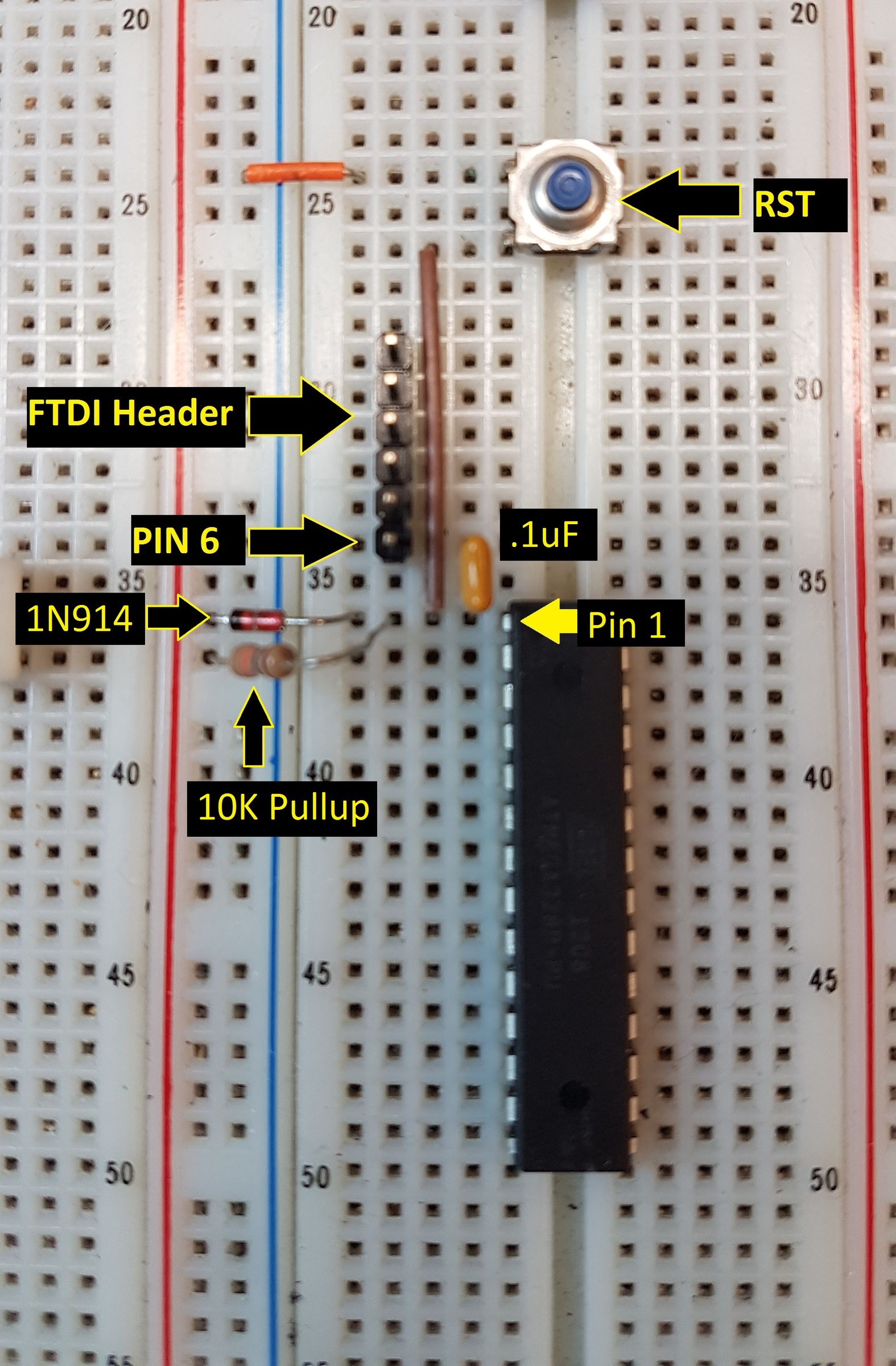 Mega328 With LCD, Keypad and FTDI In-circuit Programming : 18 Steps ...