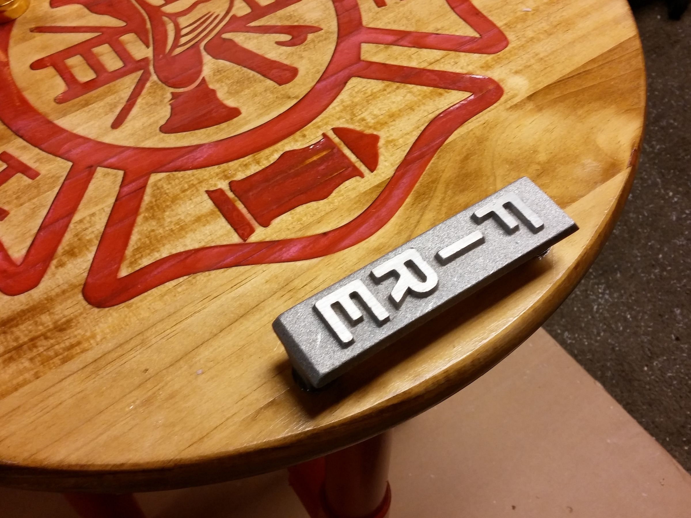 Firefighter Table and Lamp : 9 Steps (with Pictures) - Instructables