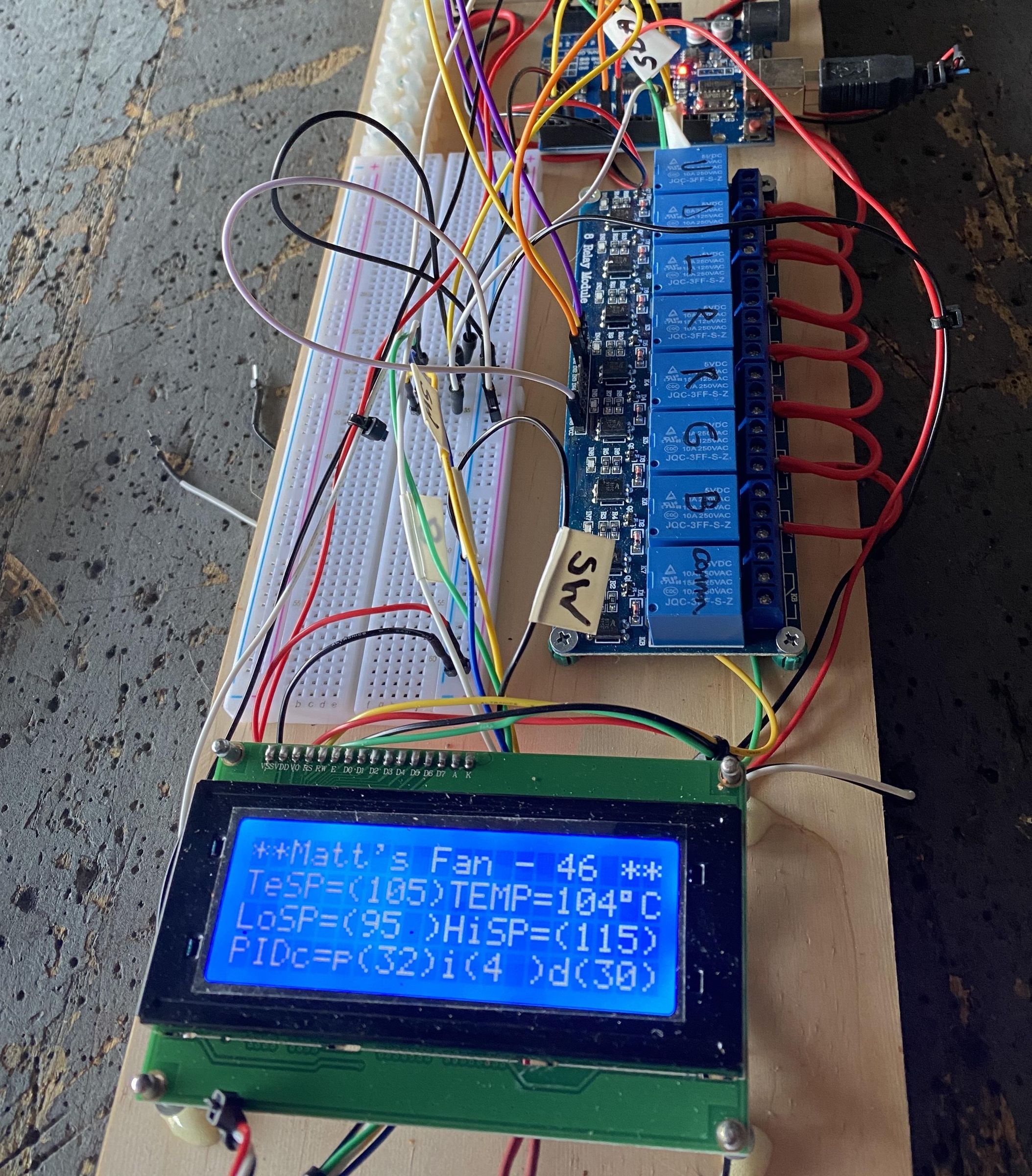 Offset BBQ Smoker. Wood Burning BBQ Temperature Controller (with ...