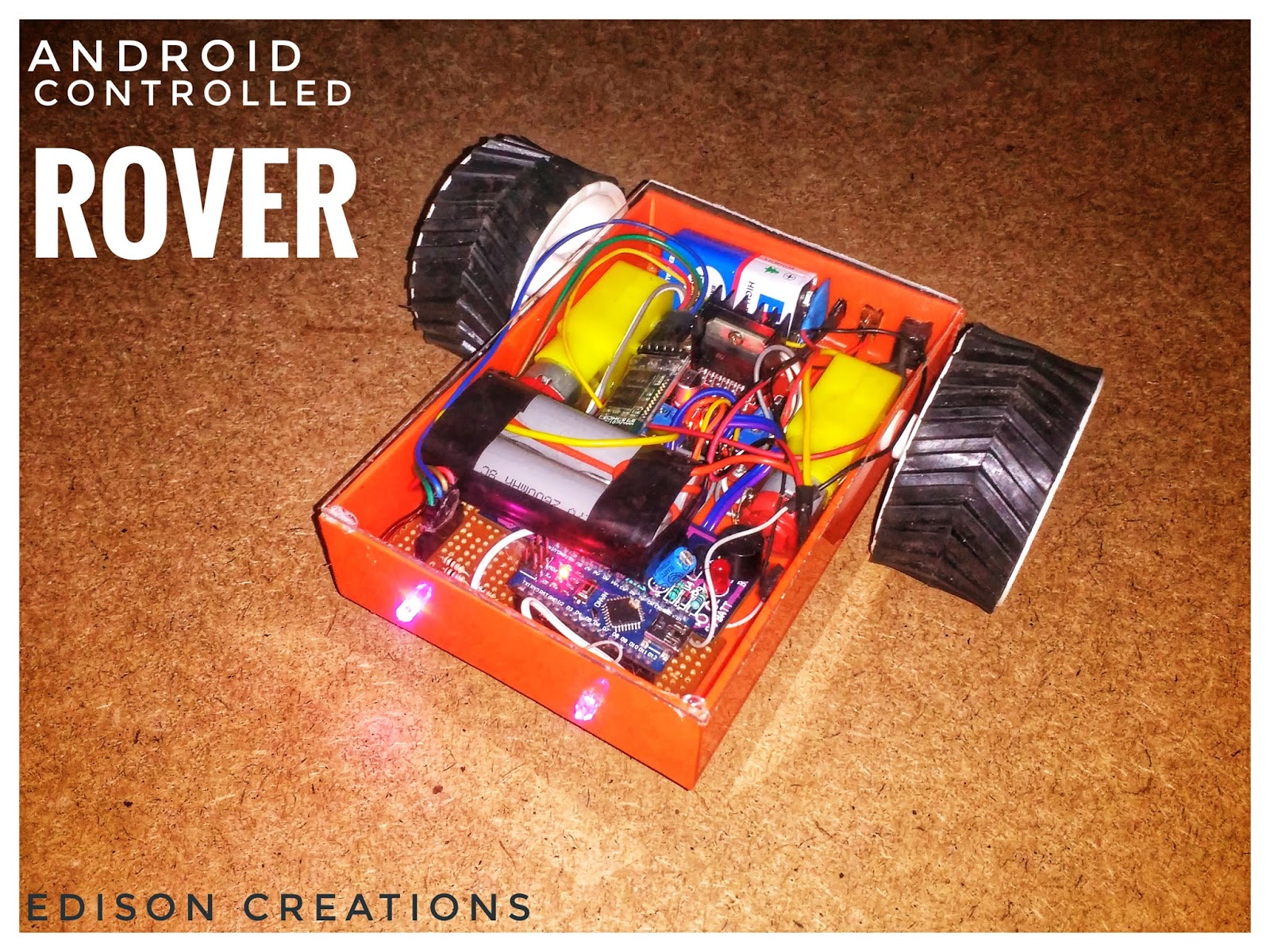 How to Make a Android Controlled Rover : 8 Steps (with Pictures ...