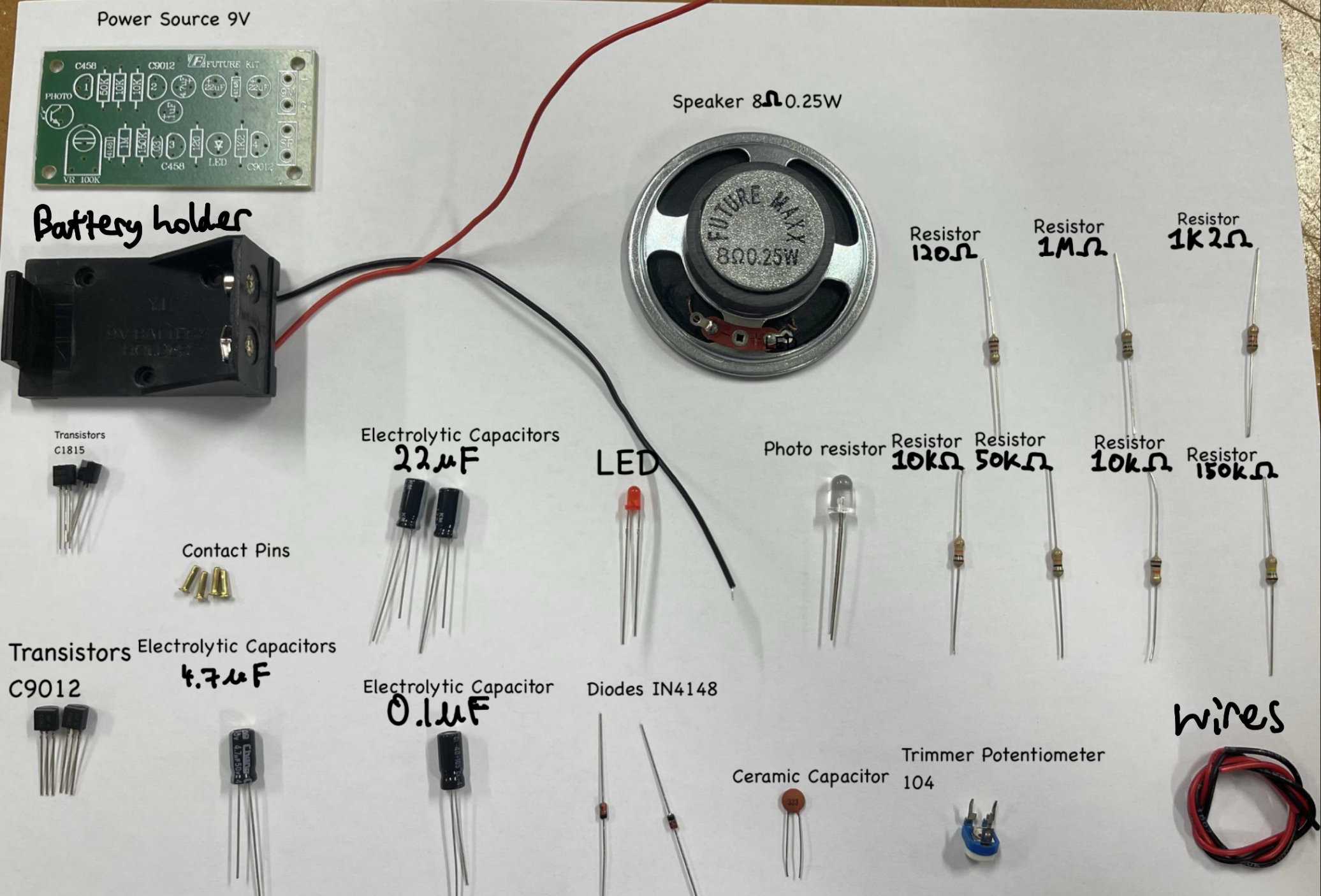 Future Kit Light Activated Alarm FK245 : 8 Steps (with Pictures) - Instructables