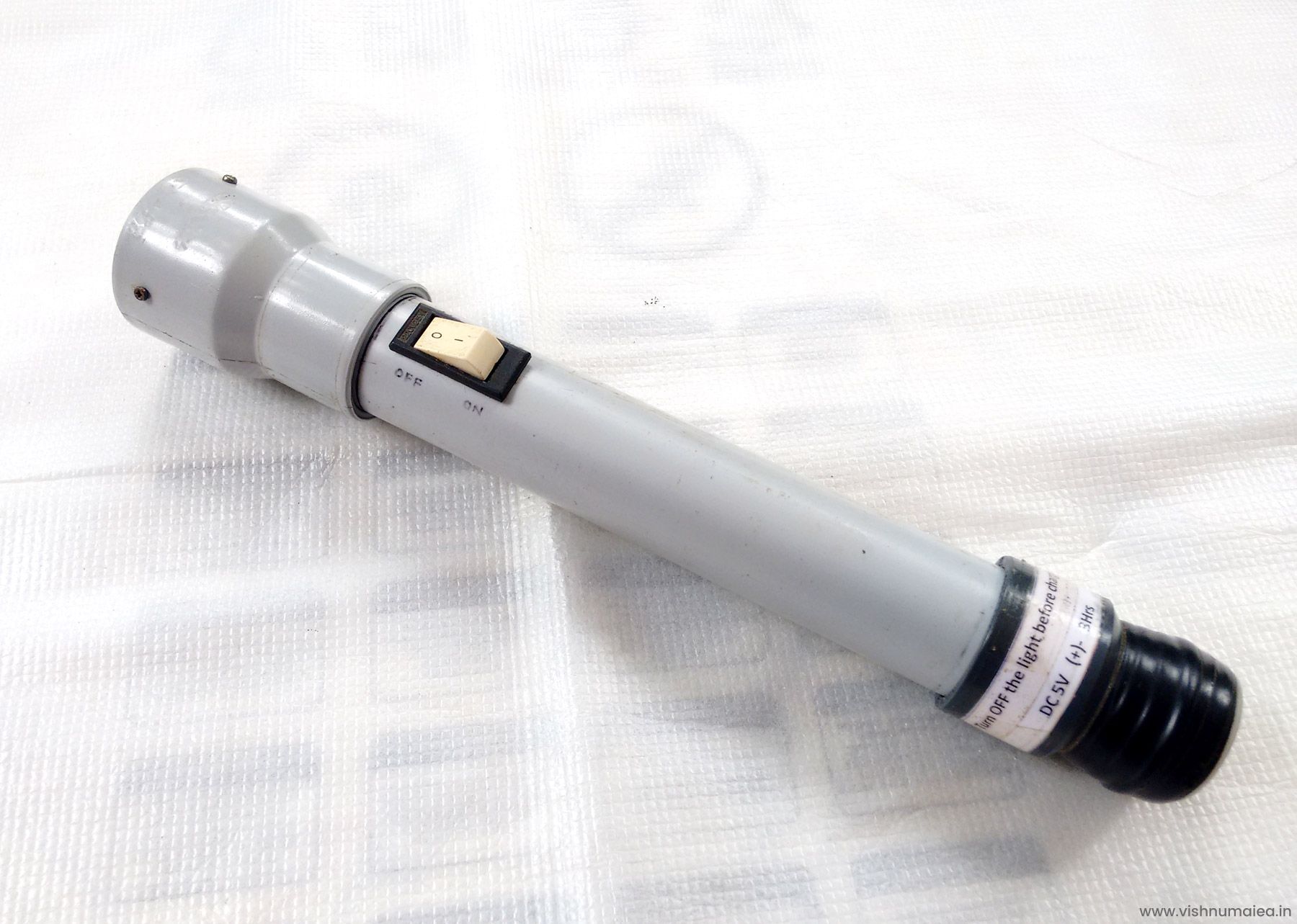 Rechargeable LED Flashlight Using PVC Pipe : 11 Steps (with Pictures ...