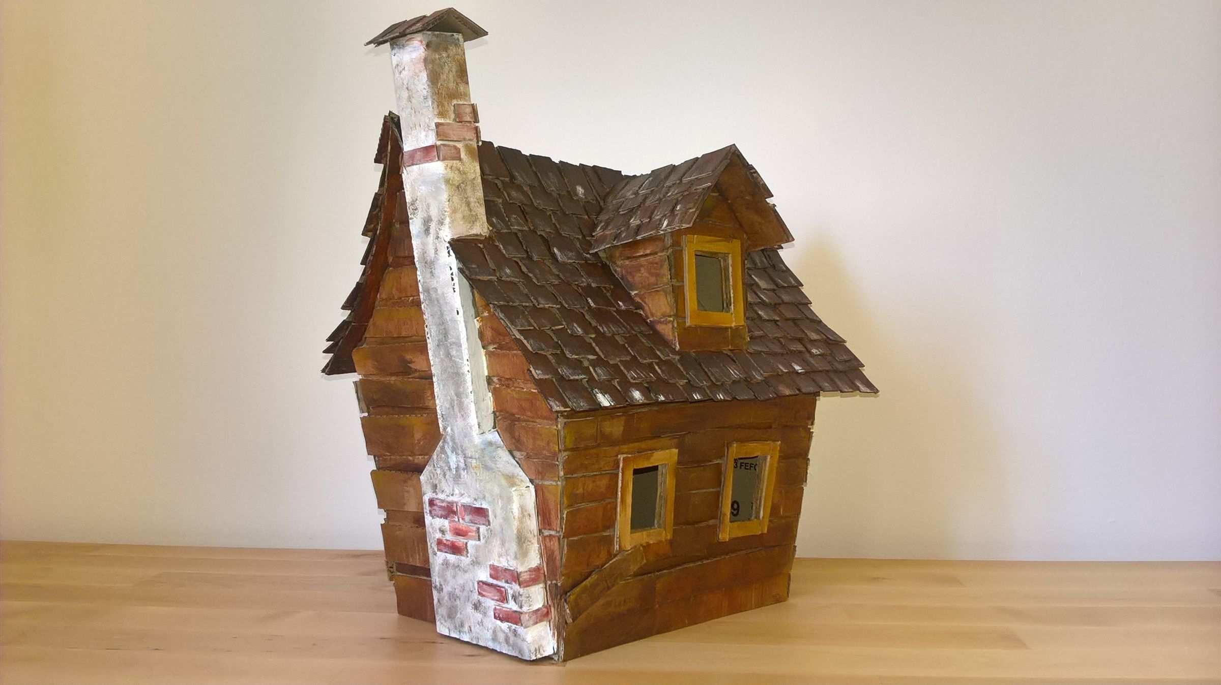 DIY Witch House Using Recycled Cardboard. : 5 Steps - Instructables