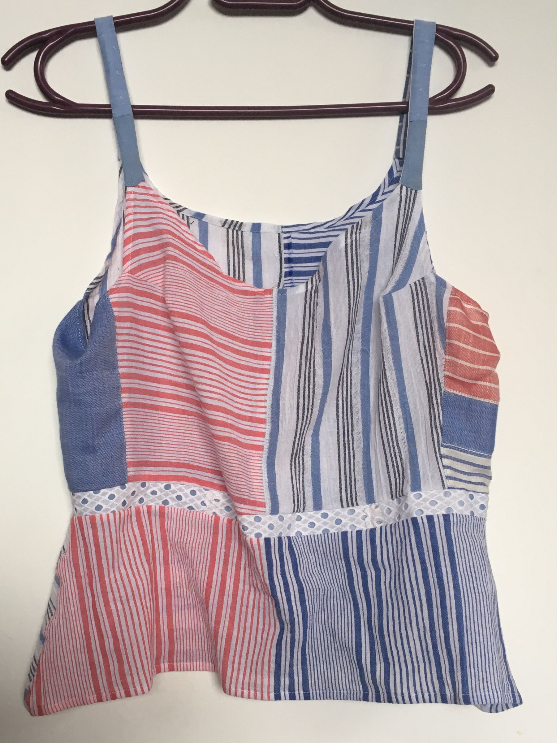 Patchwork Summer Top From Upcycled Fabrics : 5 Steps (with Pictures ...