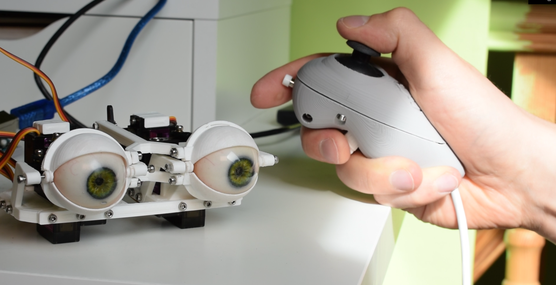 One-Hand 3D Printed Controller for Microcontroller Projects : 3 Steps ...