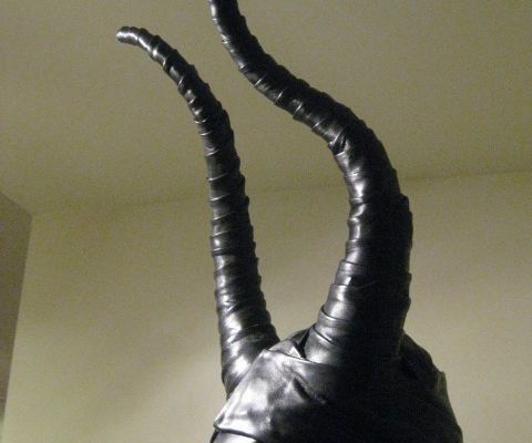 Leather Wrapped Maleficent Horns : 11 Steps (with Pictures) - Instructables