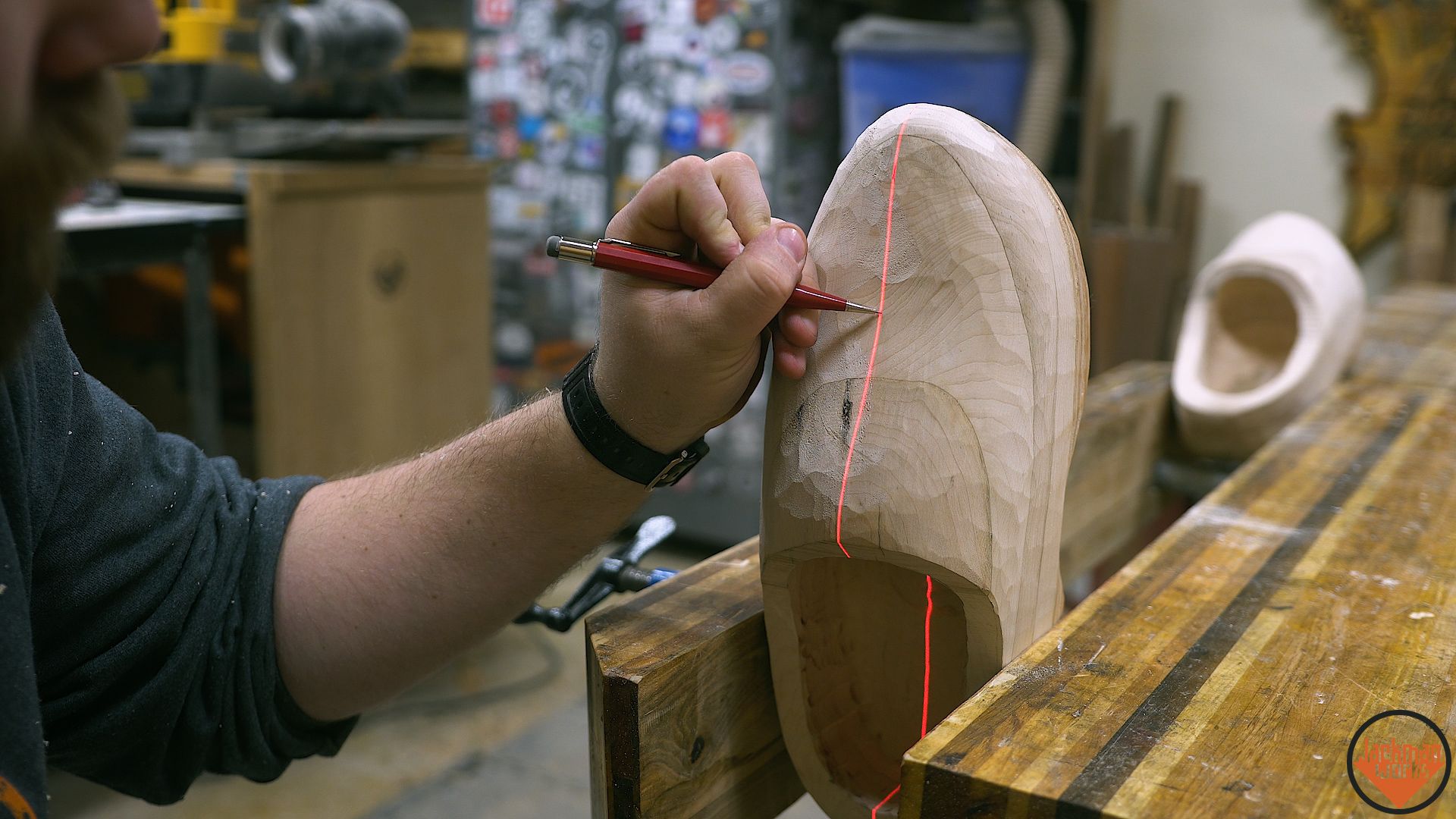 Pallet Wood Clog Work Boots (with a Wheel in the Heel!) : 21 Steps ...