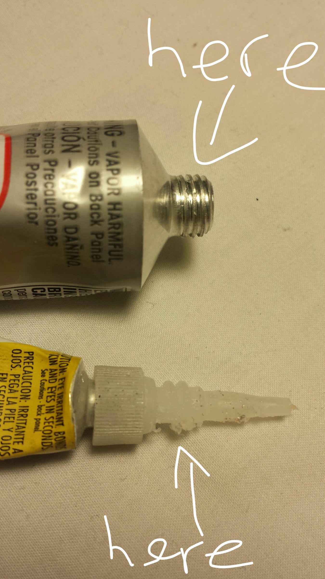 Stop Glue Caps From Sticking! - Instructables