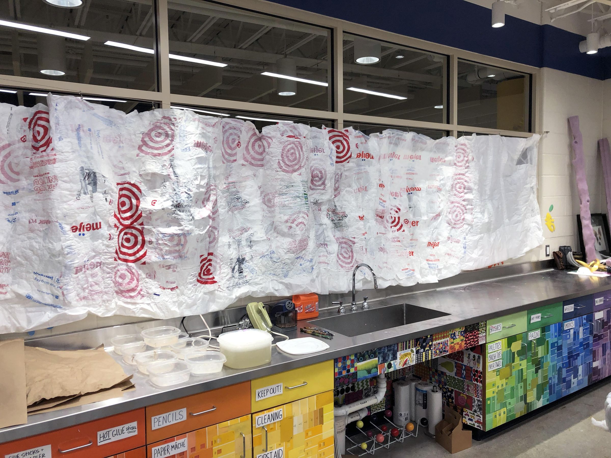 Plastic Bag Curtains - Instructables