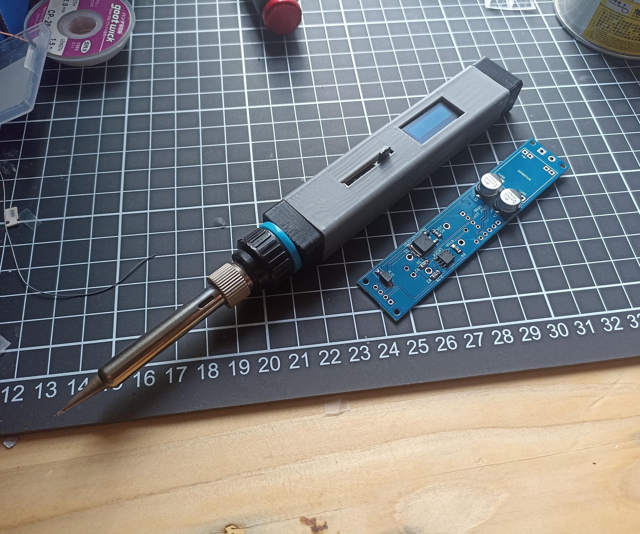 907 Portable Soldering Iron Based on Techbuilder/ASCAS Design : 7 Steps ...