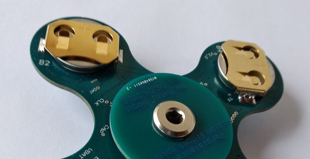 Persistence of Vision Fidget Spinner : 8 Steps (with Pictures ...