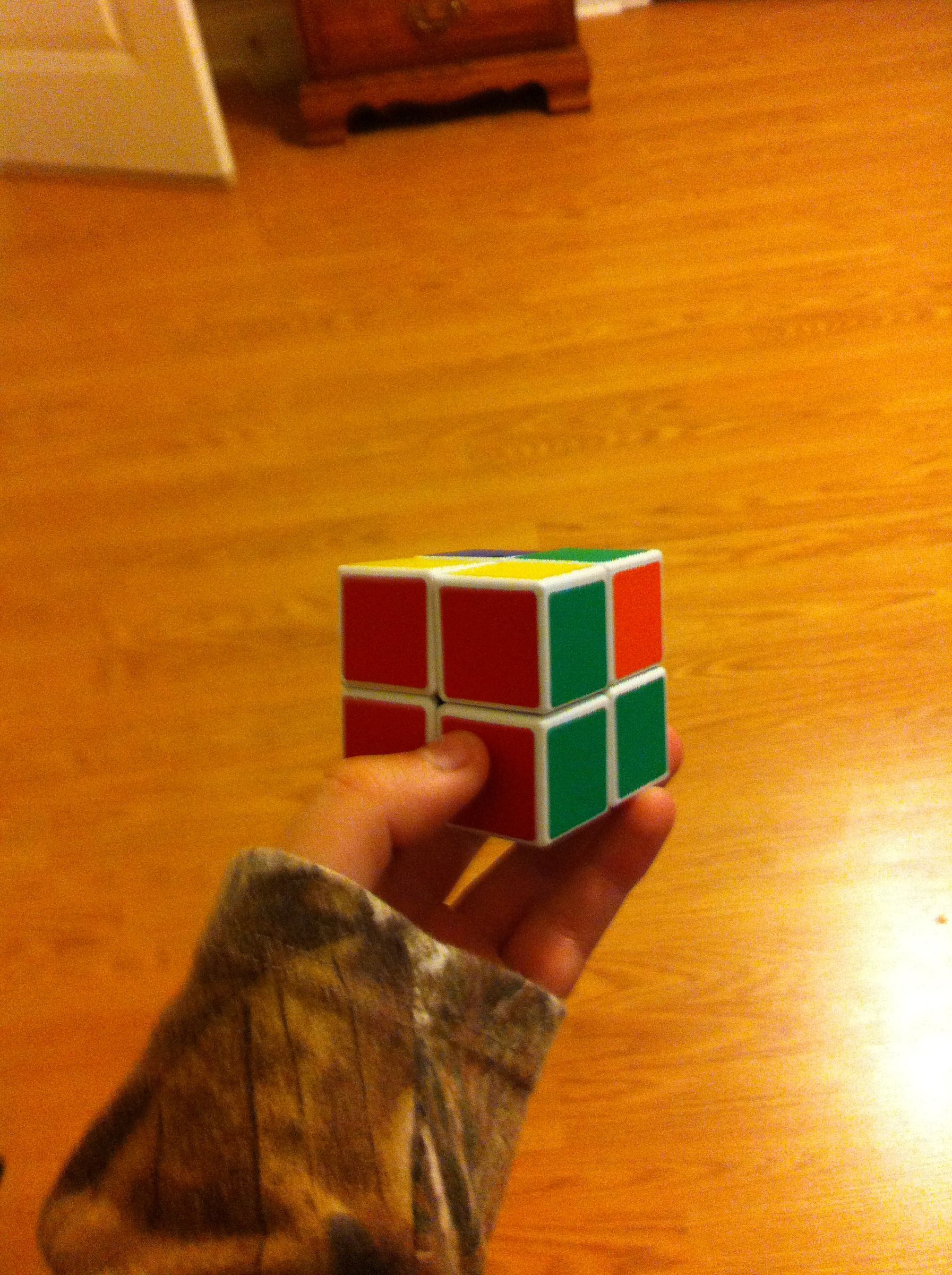 How to Solve a 2 by 2 Rubix Cube : 5 Steps - Instructables