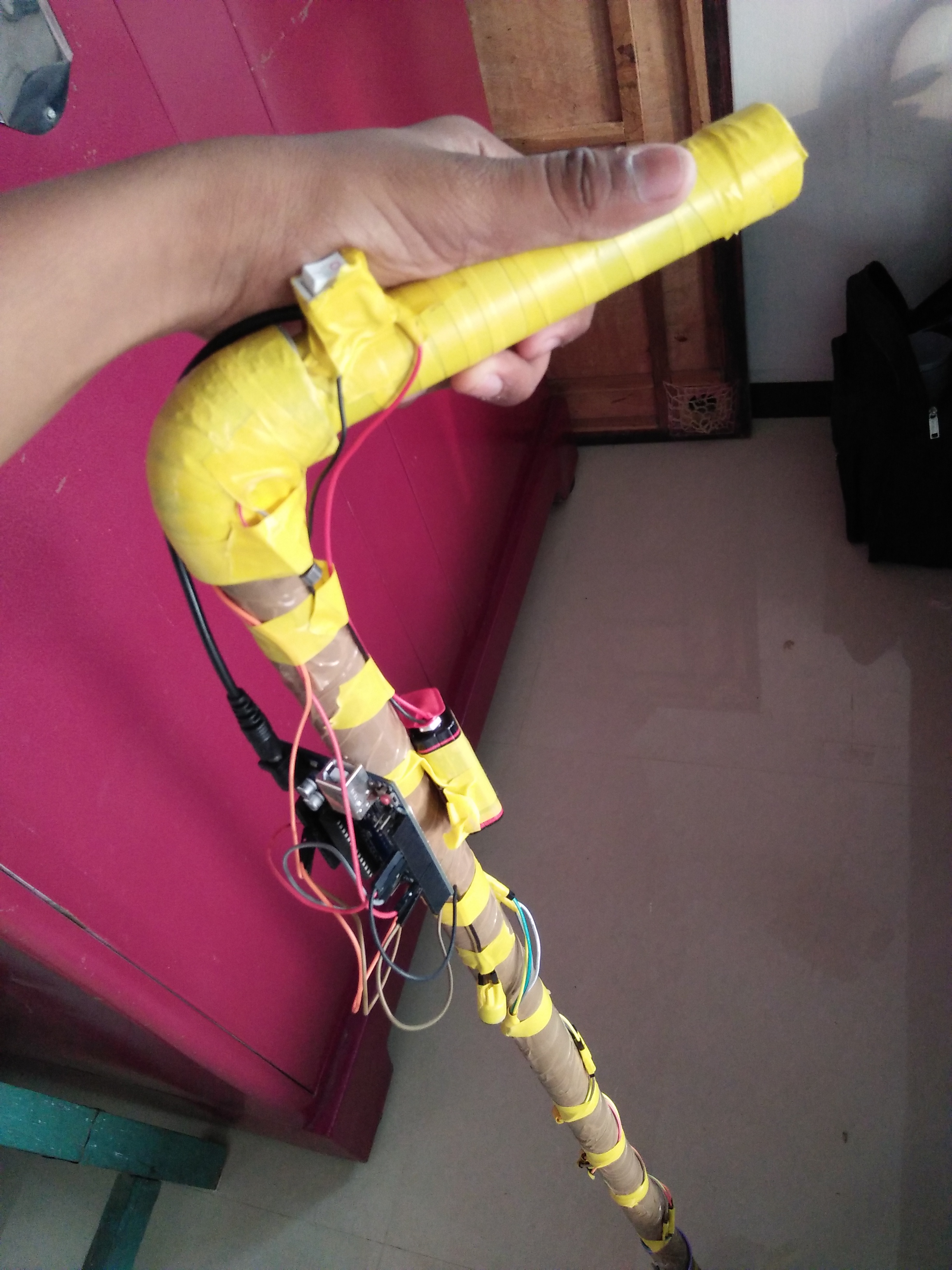Smart Blind Walking Stick Using Arduino : 4 Steps - Instructables