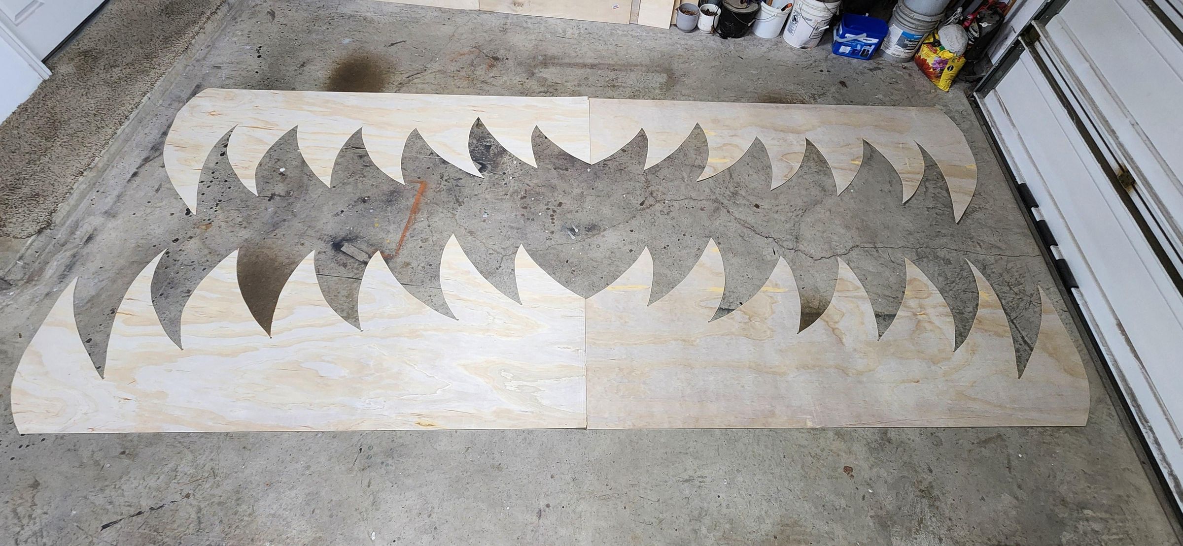Garage Monster Teeth - With Template : 15 Steps (with Pictures ...