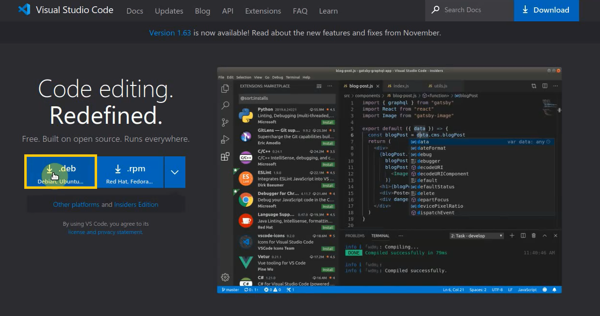 How to Install Visual Studio Code in Your Ubuntu or Debian Based OS ...