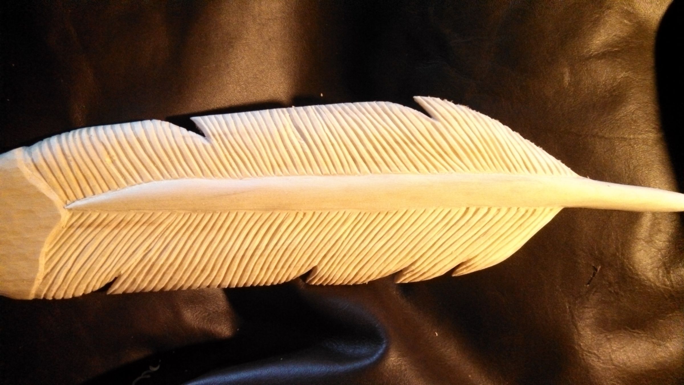 Carving a Eagle Feather : 7 Steps (with Pictures) - Instructables