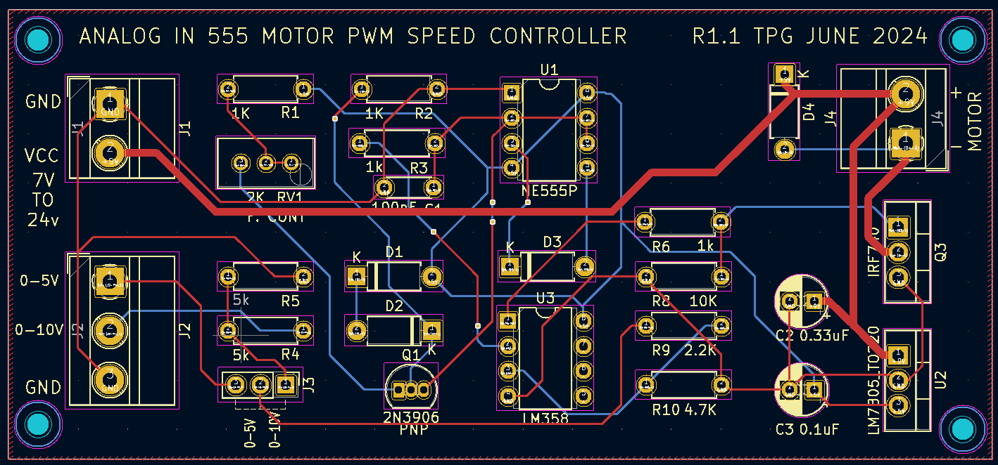 Microcontroller V's 555 Timer - Motor Speed Controller Showdown : 5 ...